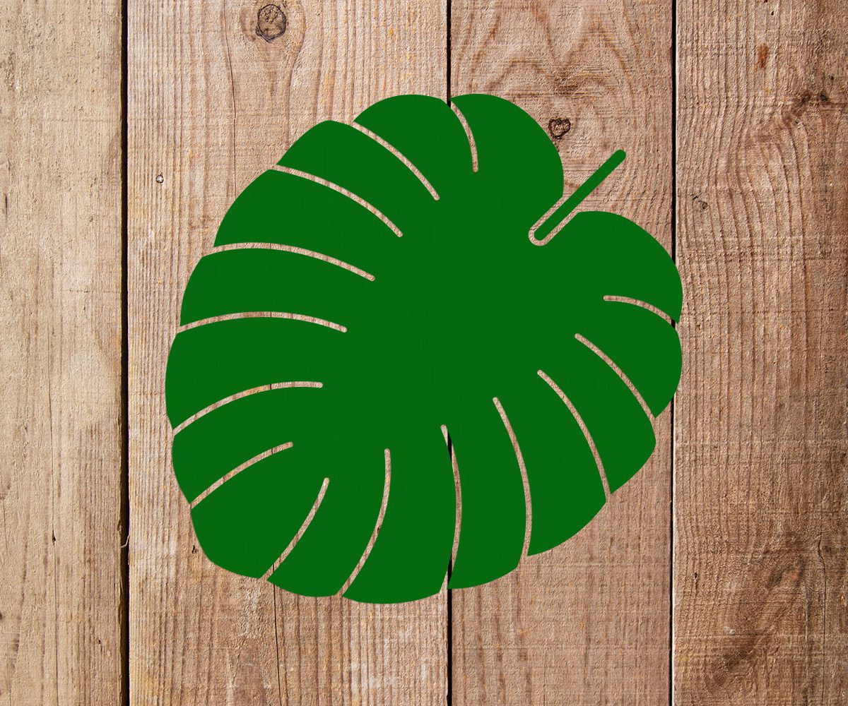 Leaf Stencil - Art and Wall Stencil - Stencil Giant