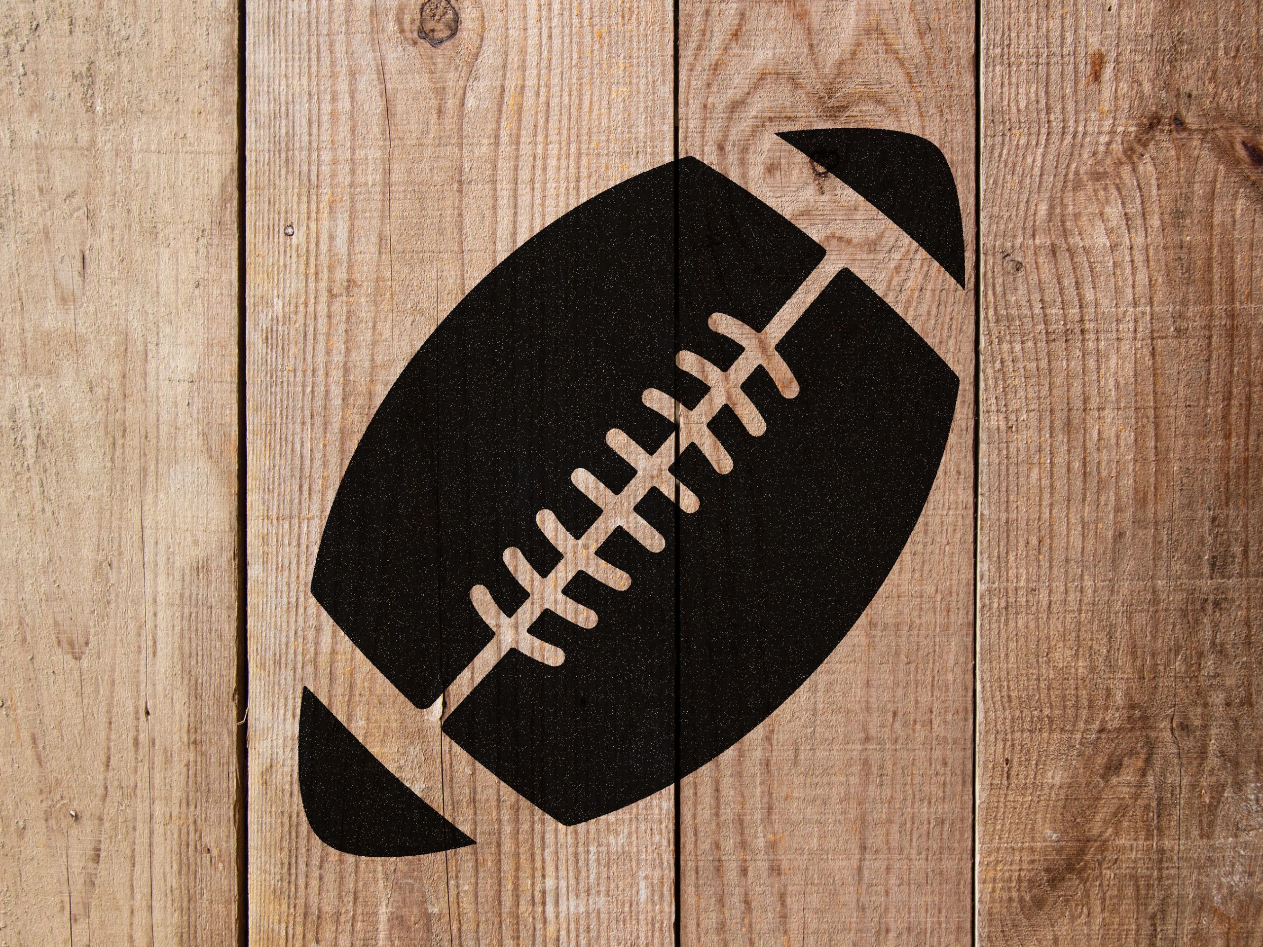 Football Stencil - Art and Wall Stencil - Stencil Giant