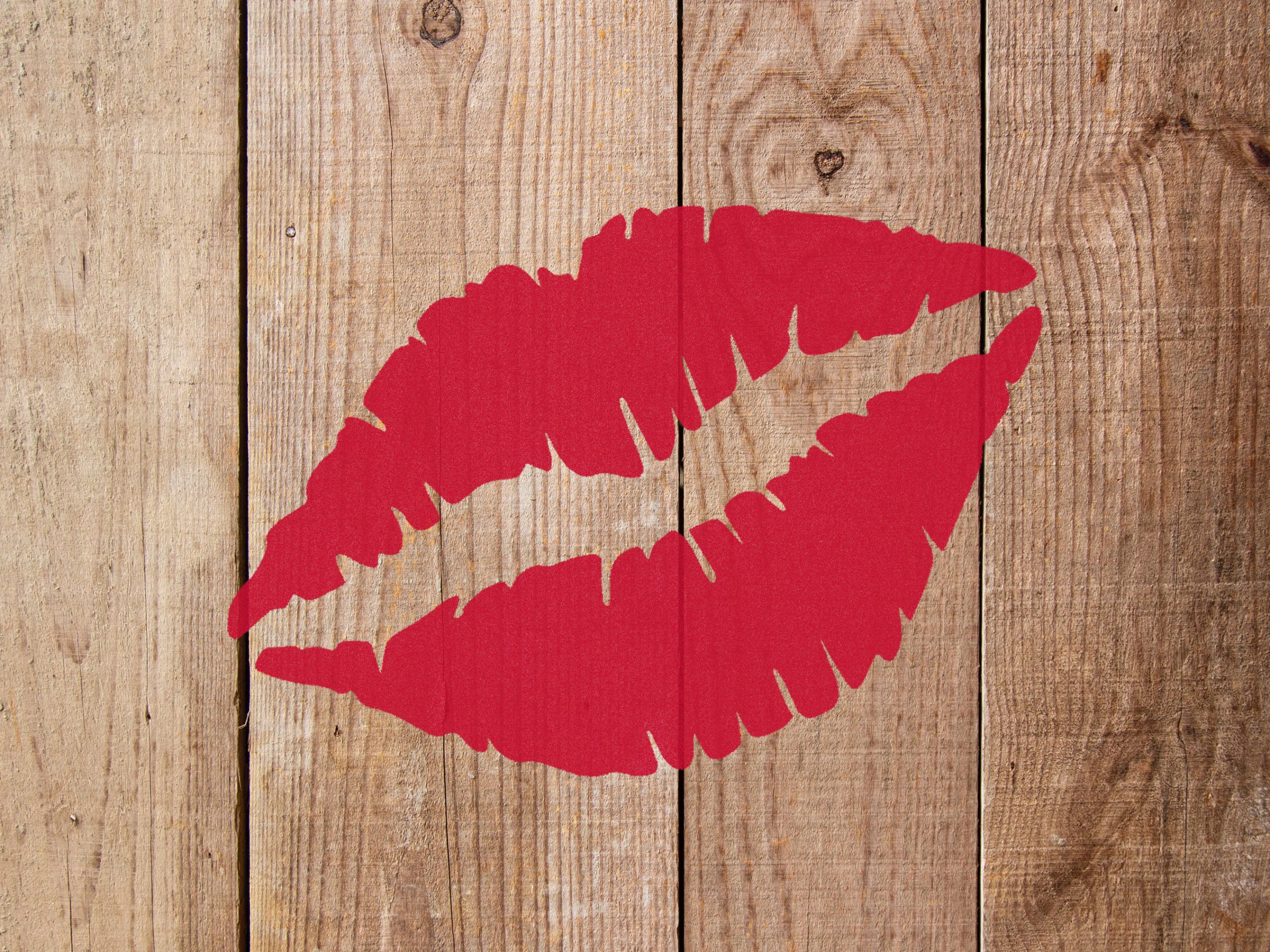 Lips Stencil - Art and Wall Stencil - Stencil Giant