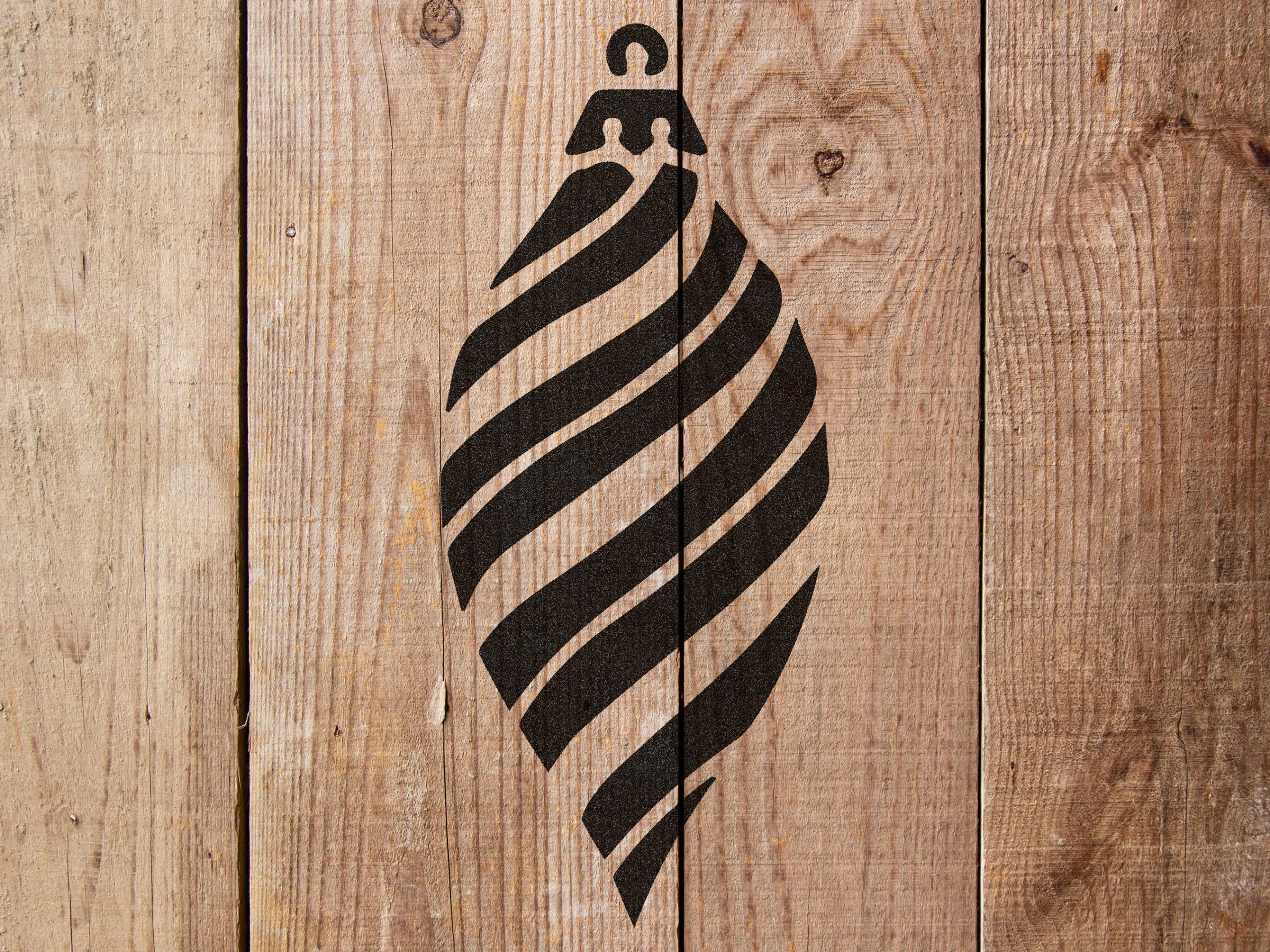 Christmas Ornament Stencil - Art and Wall Stencil - Stencil Giant