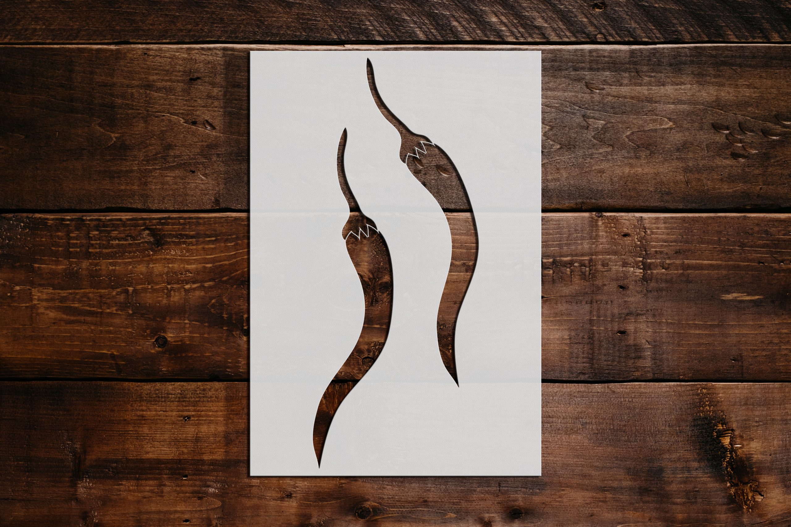 Hot Chili Peppers Stencil - Art and Wall Stencil - Stencil Giant