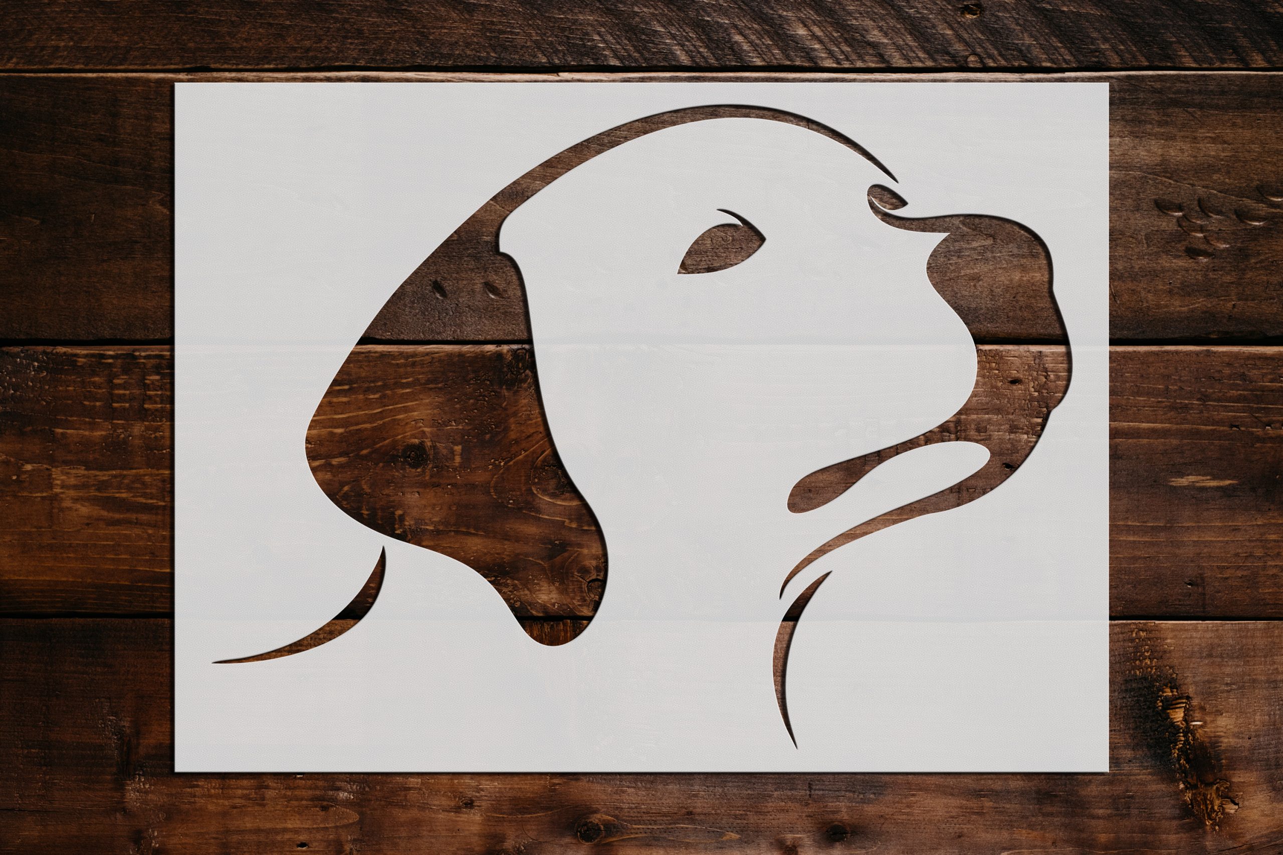 Dog Stencil - Art and Wall Stencil - Stencil Giant