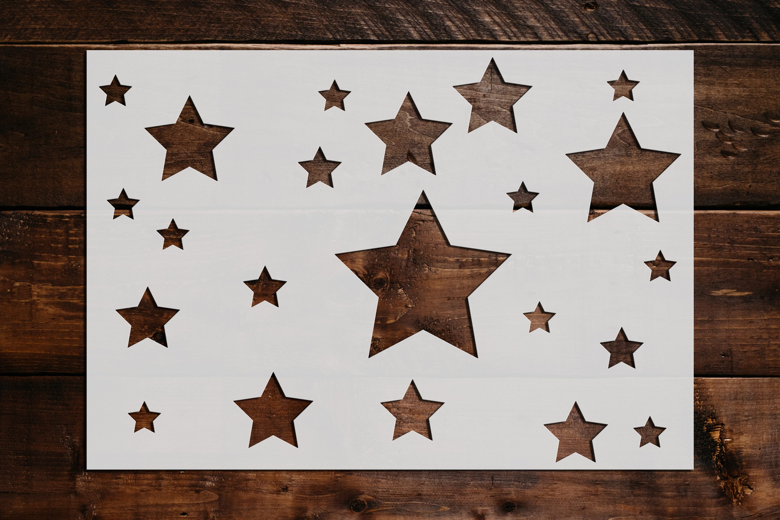 Stars Stencil - Art and Wall Stencil - Stencil Giant