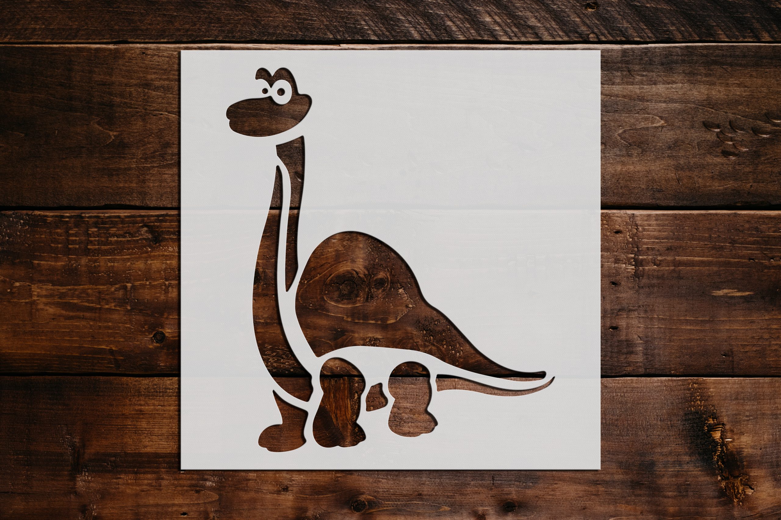Cute Dinosaur Stencil - Art and Wall Stencil - Stencil Giant