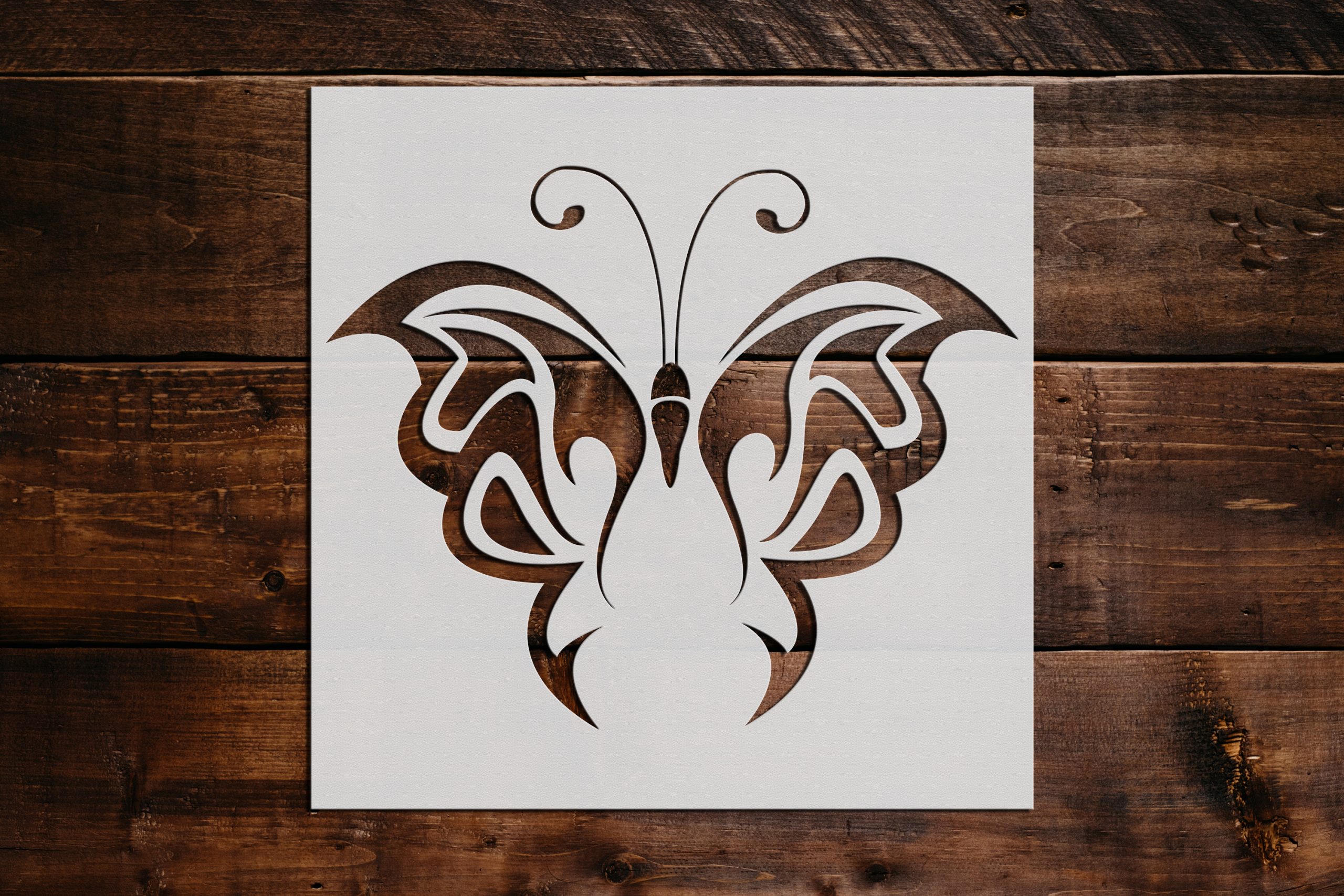 Butterfly Stencil - Art and Wall Stencil - Stencil Giant