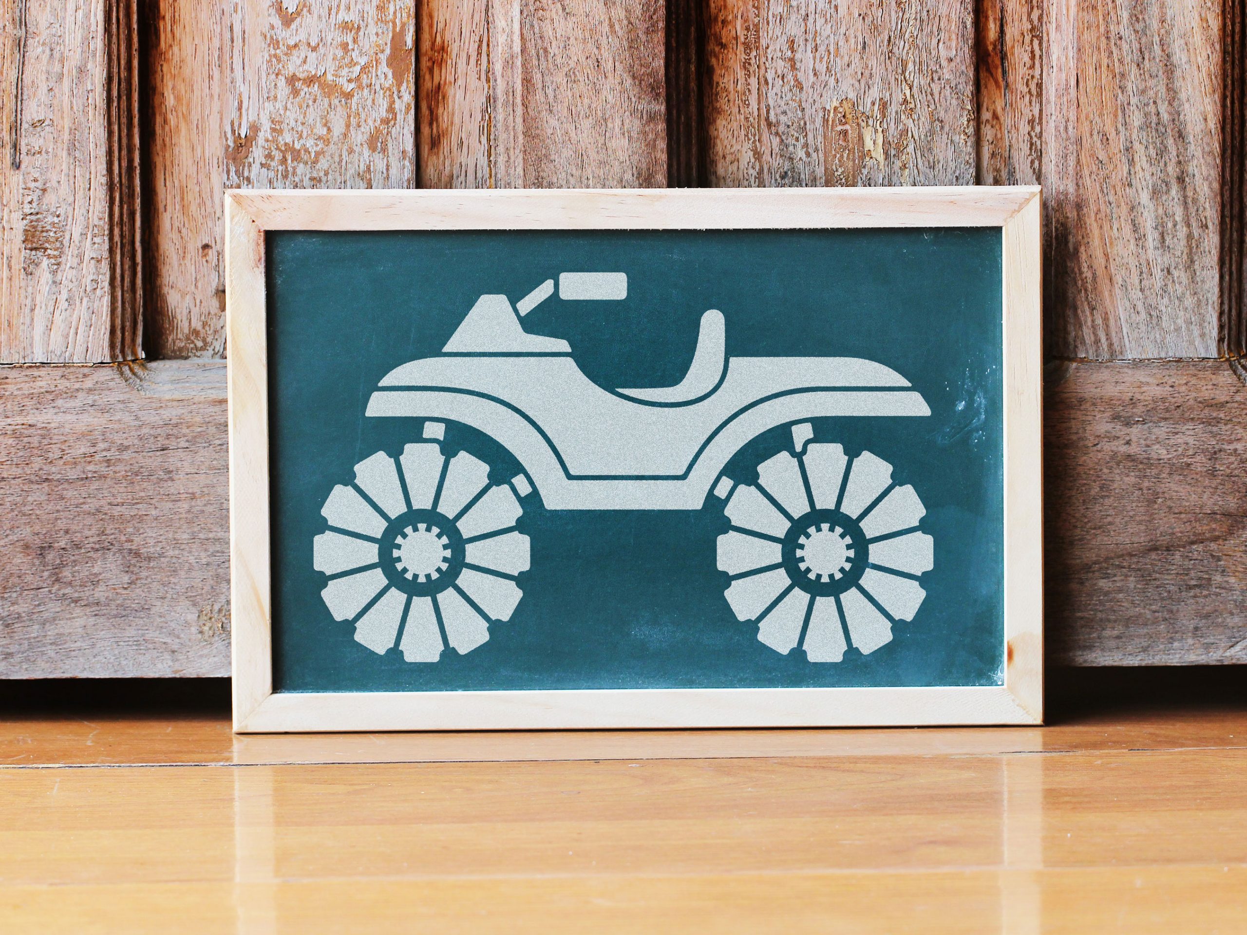 Four Wheeler ATV Stencil - Art and Wall Stencil - Stencil Giant
