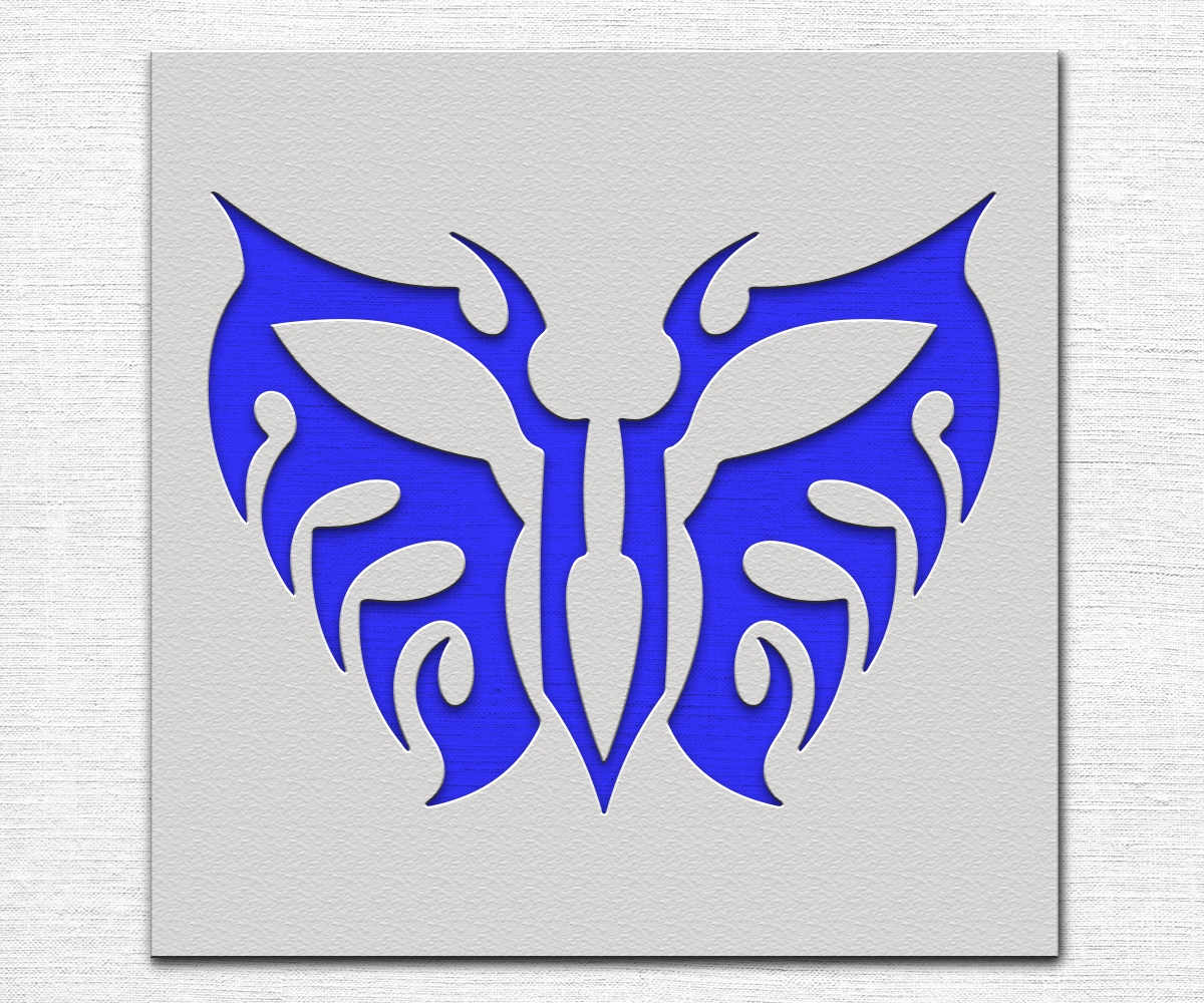 Butterfly Stencil - Art and Wall Stencil - Stencil Giant