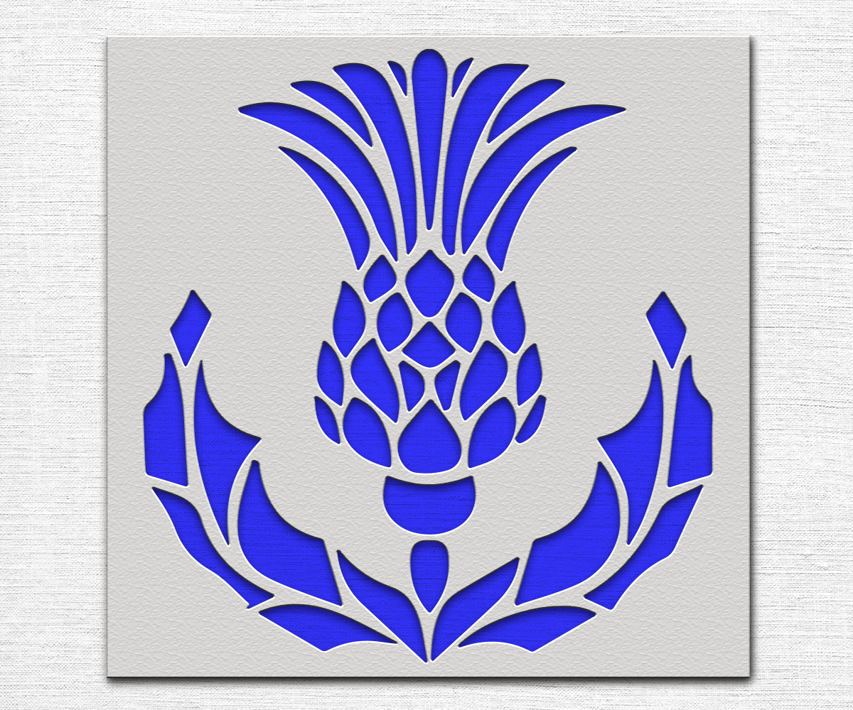 Pineapple Stencil - Art and Wall Stencil - Stencil Giant