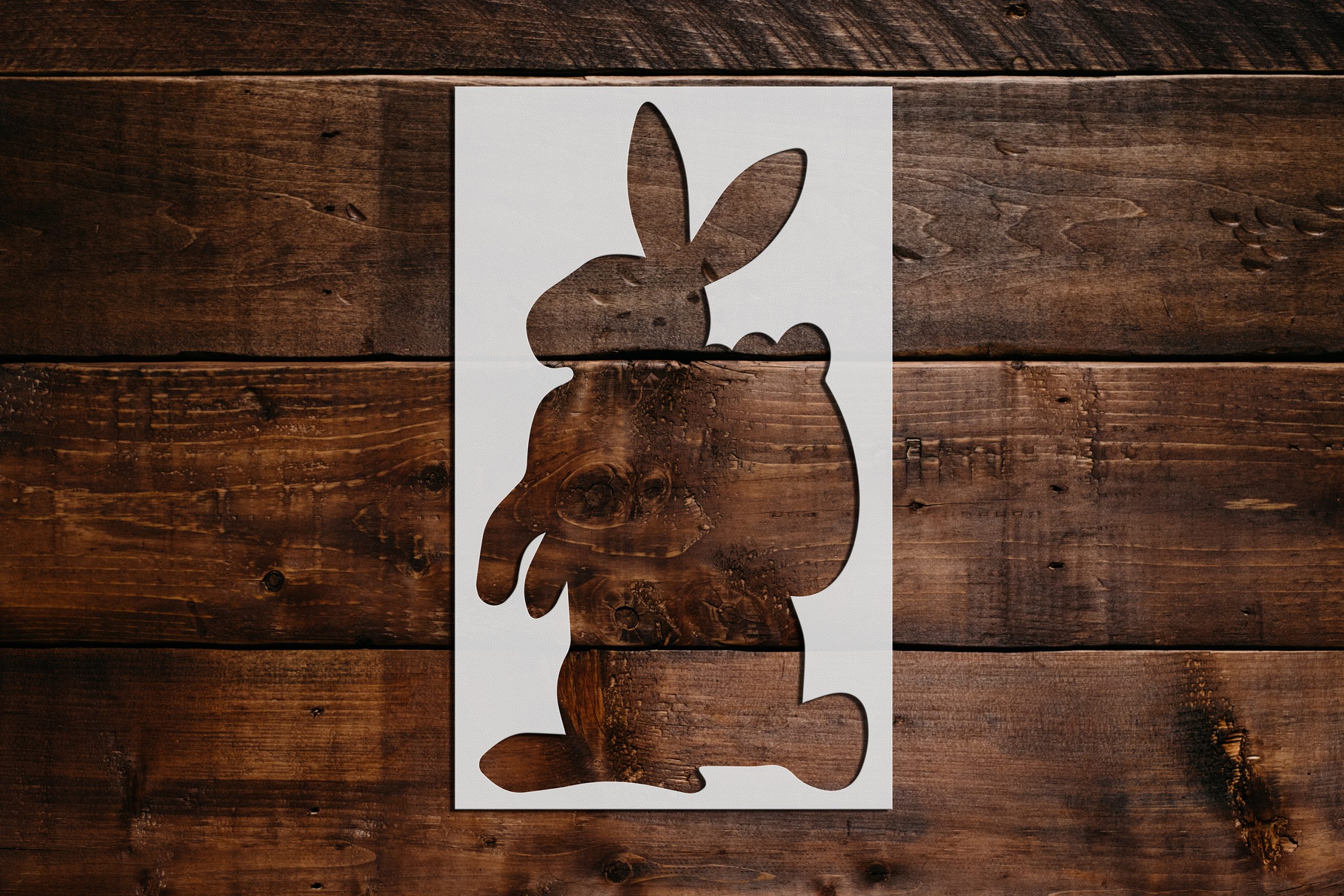Easter Bunny Stencil - Art and Wall Stencil - Stencil Giant