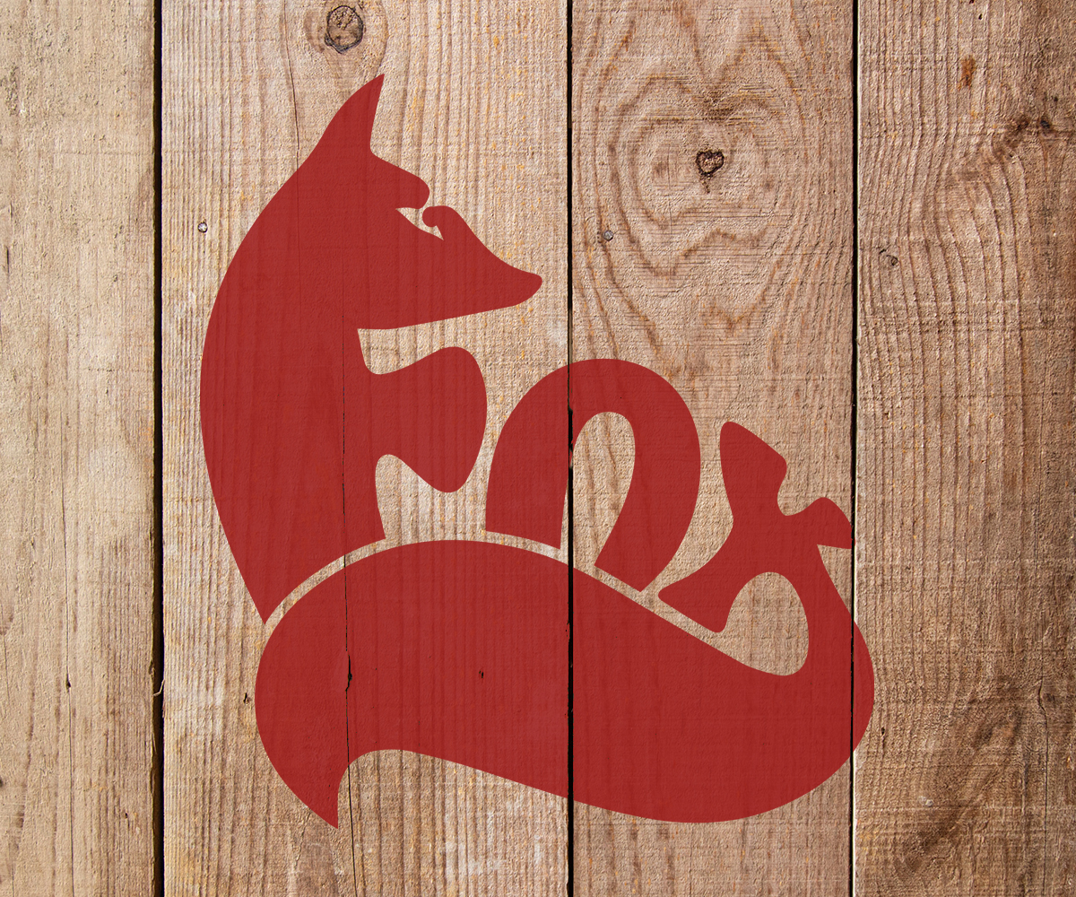 Fox Stencil - Art and Wall Stencil - Stencil Giant