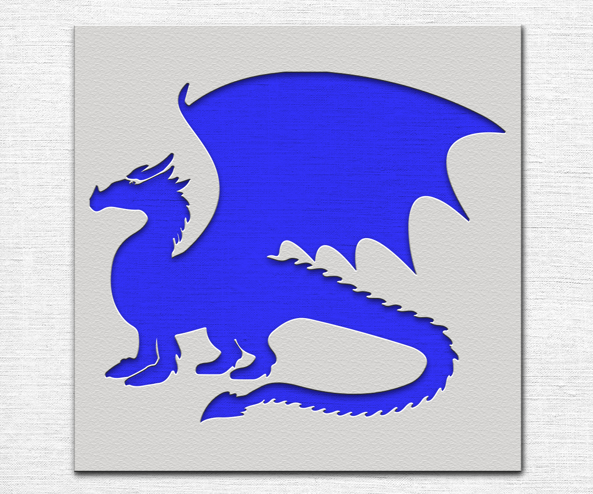Dragon Stencil - Art and Wall Stencil - Stencil Giant