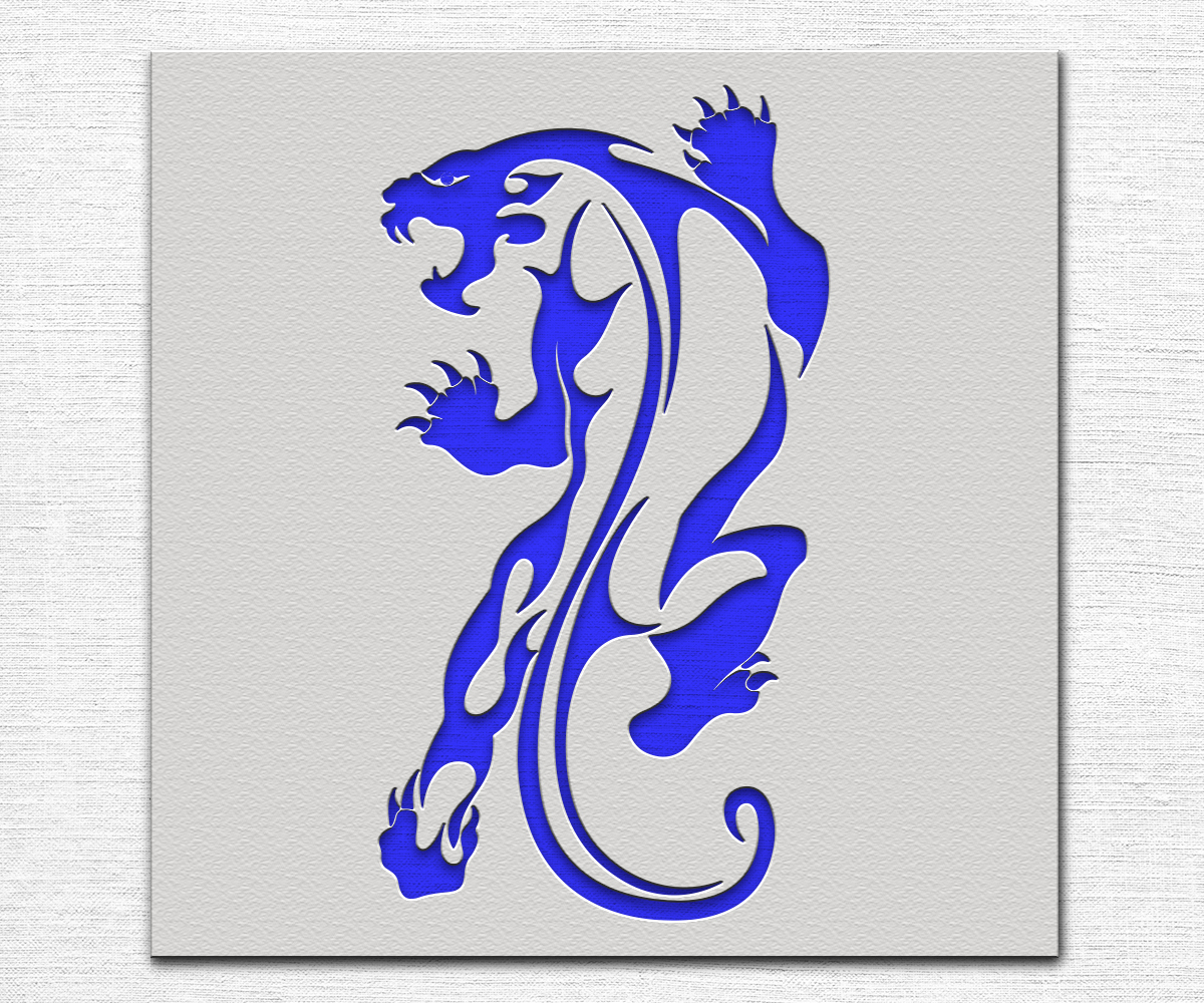 Creature Stencil - Art and Wall Stencil - Stencil Giant