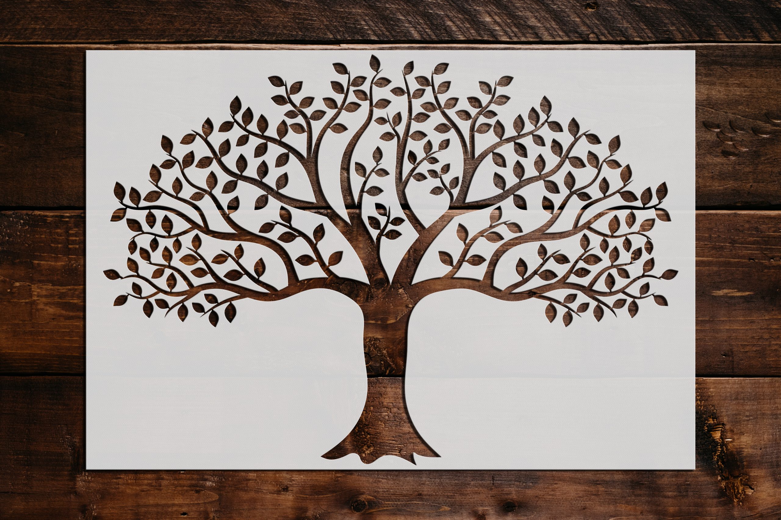 Tree Stencil - Art and Wall Stencil - Stencil Giant