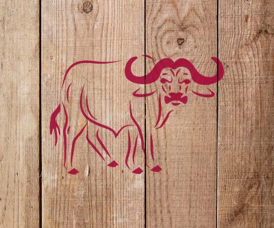 Ox Stencil - Art and Wall Stencil - Stencil Giant
