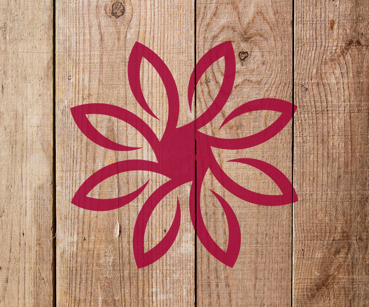 Flower Stencil - Art and Wall Stencil - Stencil Giant