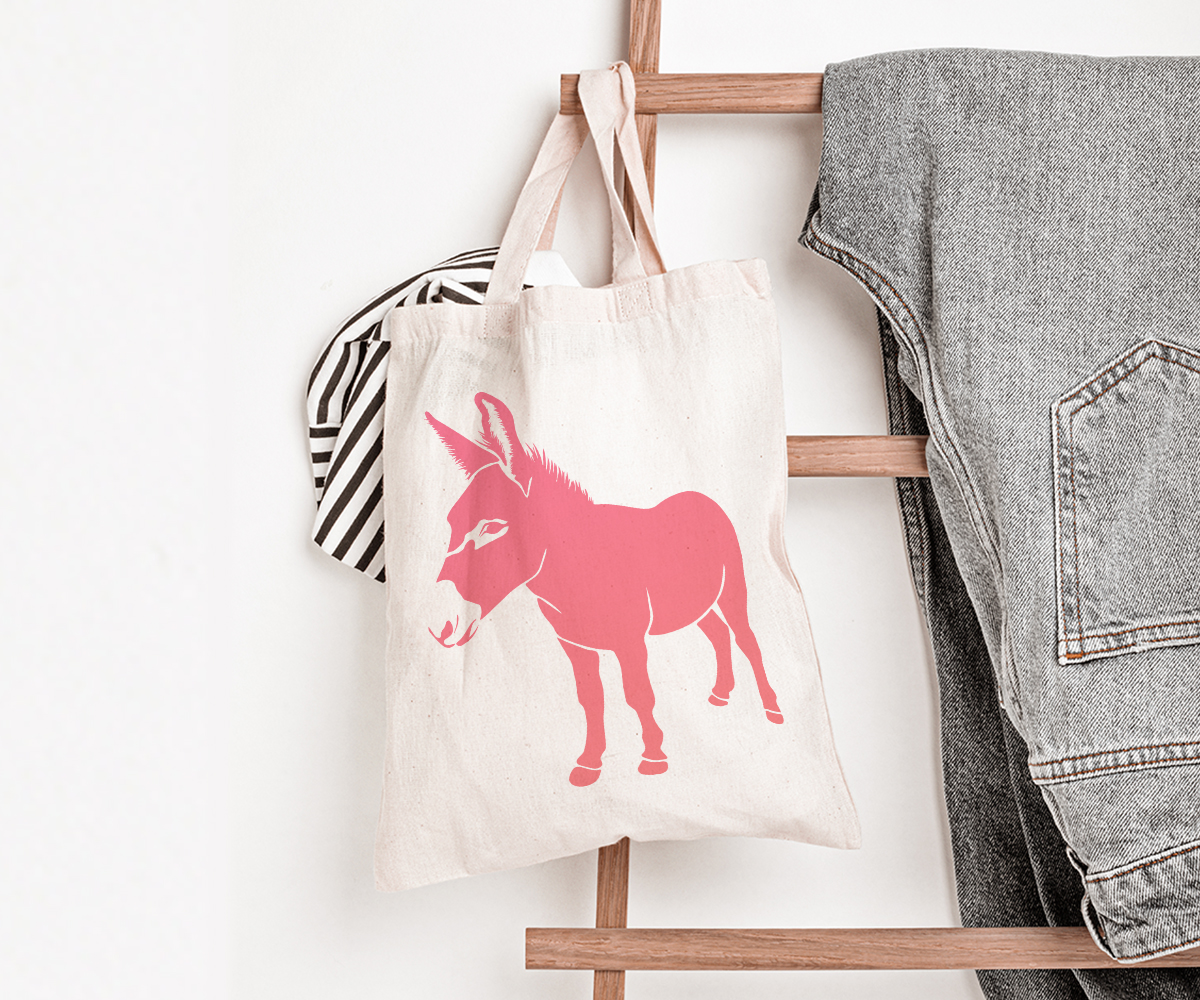 Donkey Stencil - Art and Wall Stencil - Stencil Giant