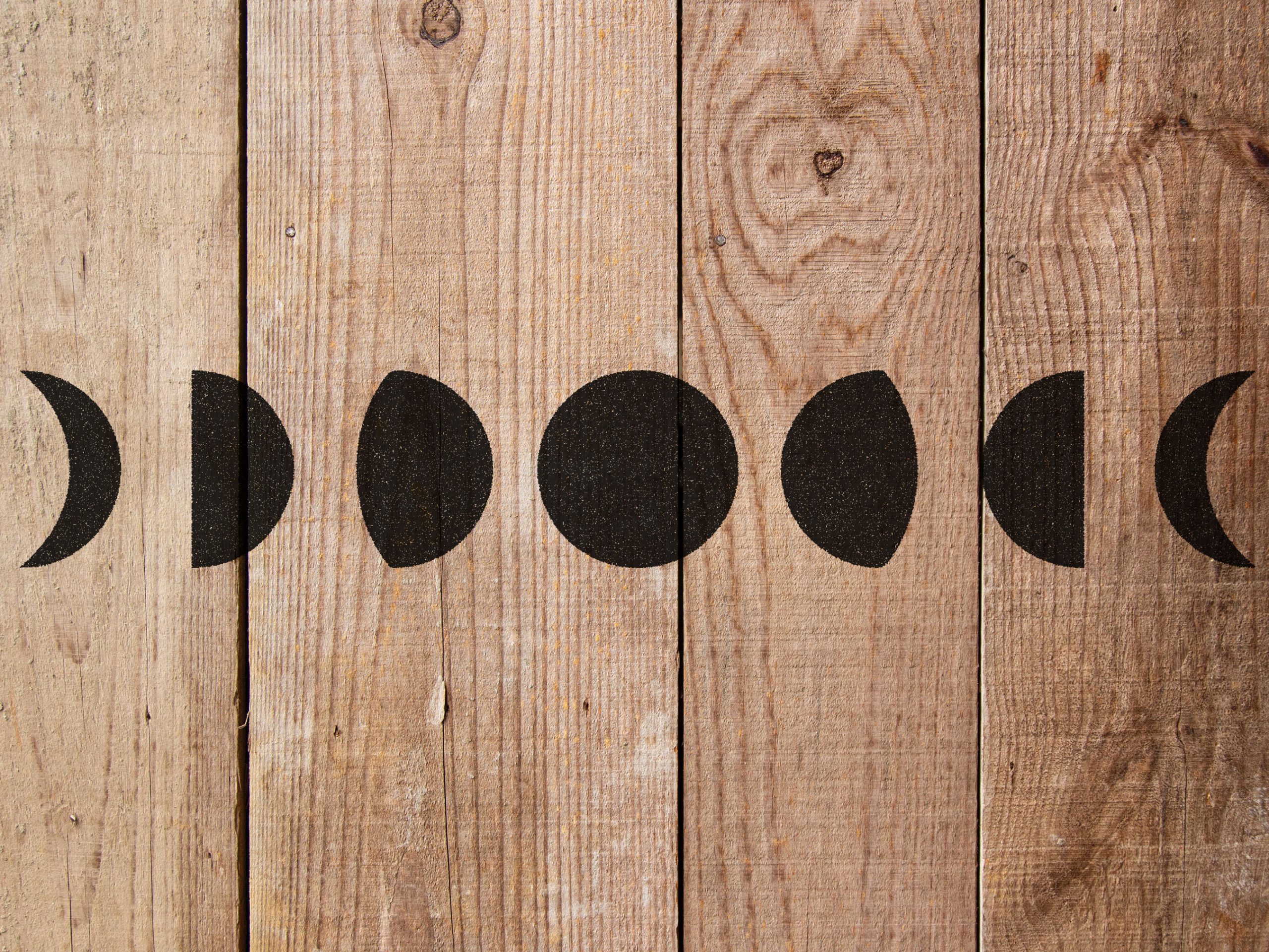 Moon Phases Stencil - Art and Wall Stencil - Stencil Giant