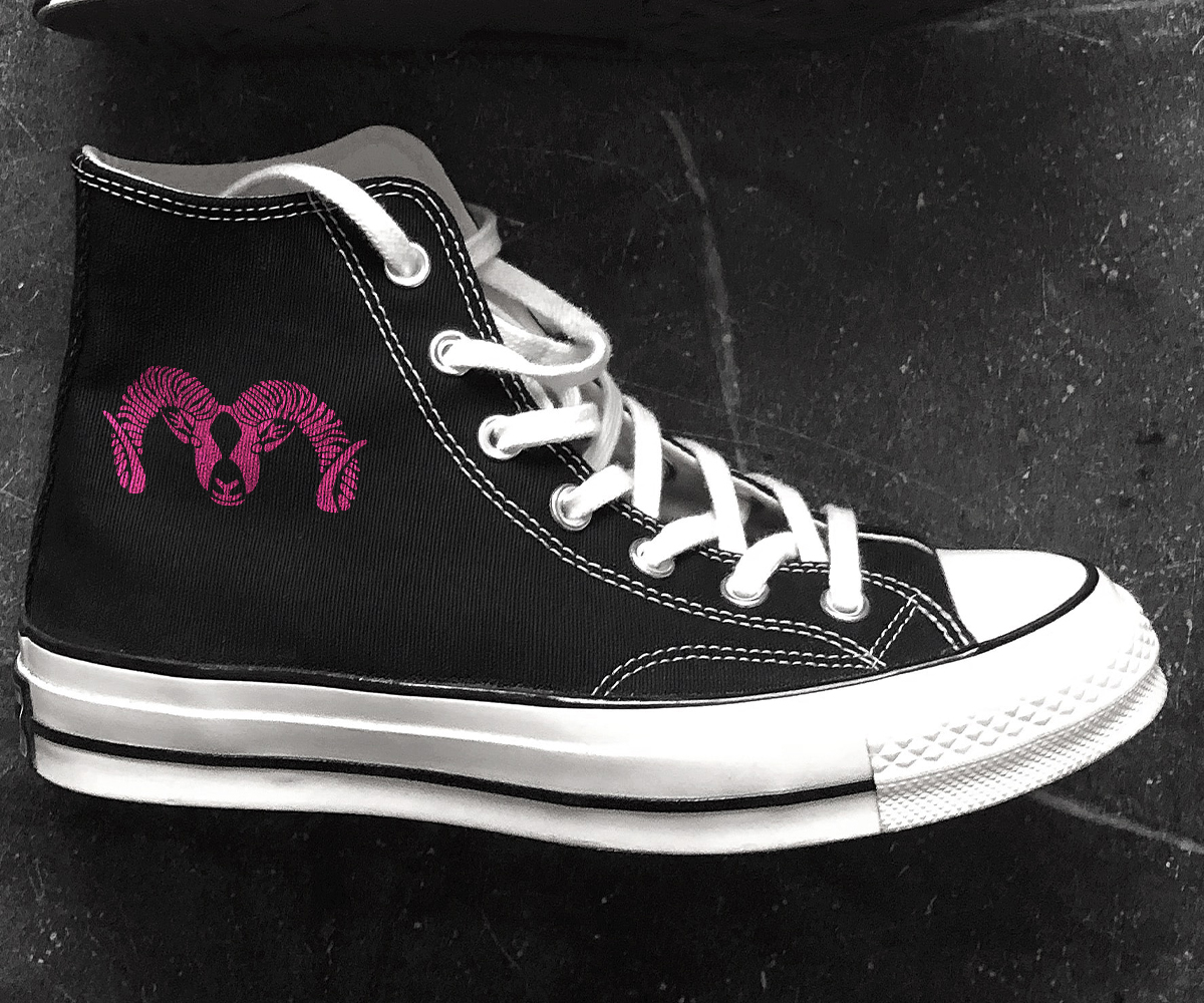 Rams Head Stencil - Art and Wall Stencil - Stencil Giant