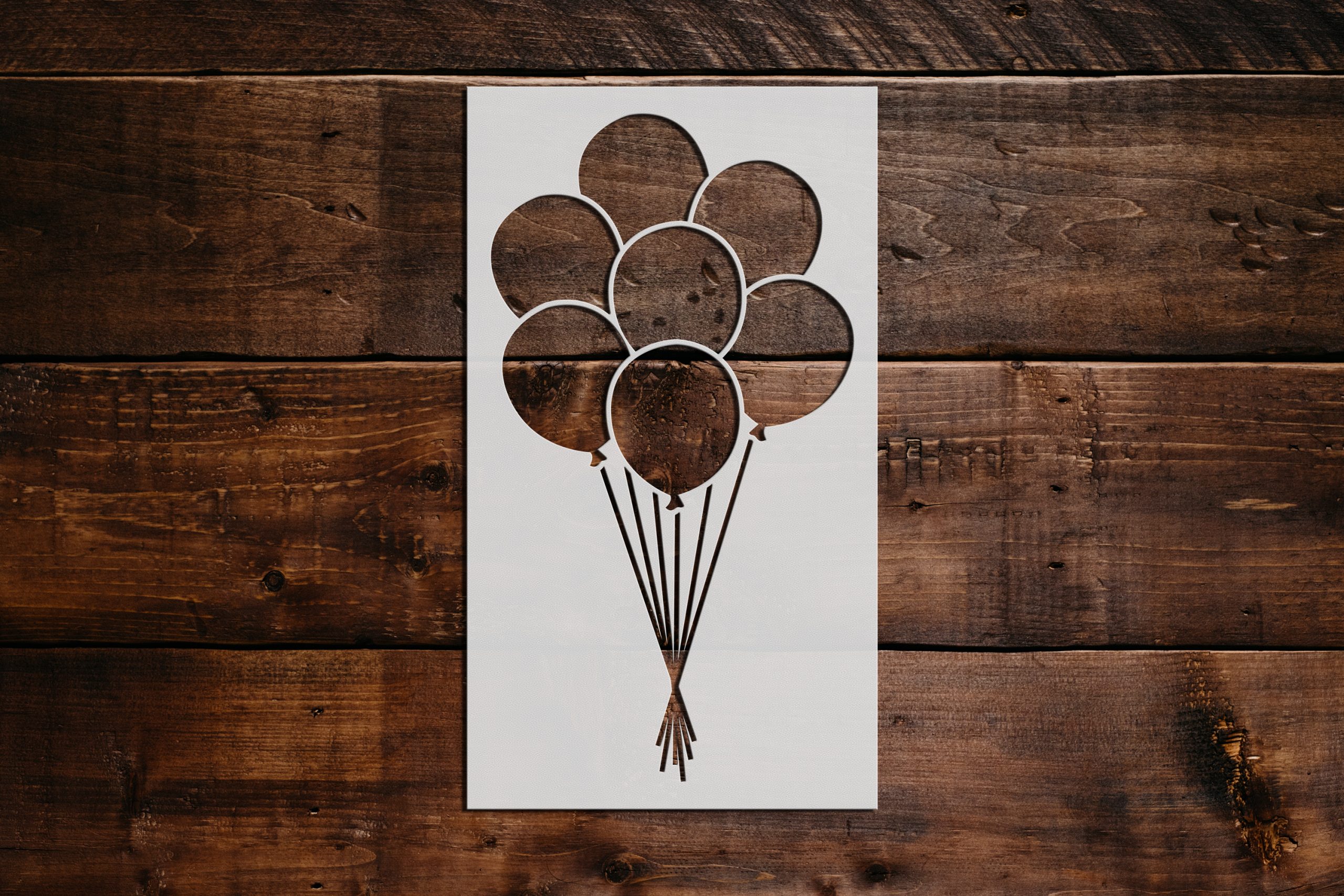 Balloons Stencil - Art and Wall Stencil - Stencil Giant