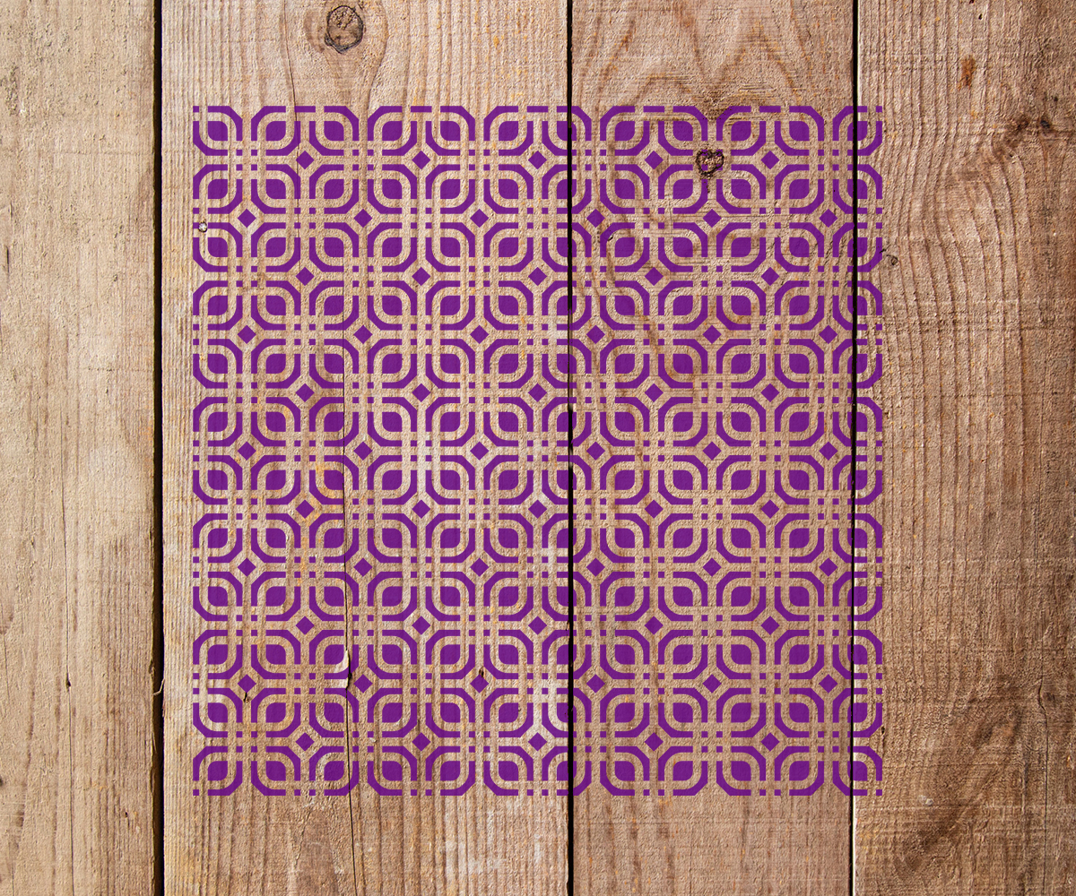 Geometric Shape Stencil - Art and Wall Stencil - Stencil Giant