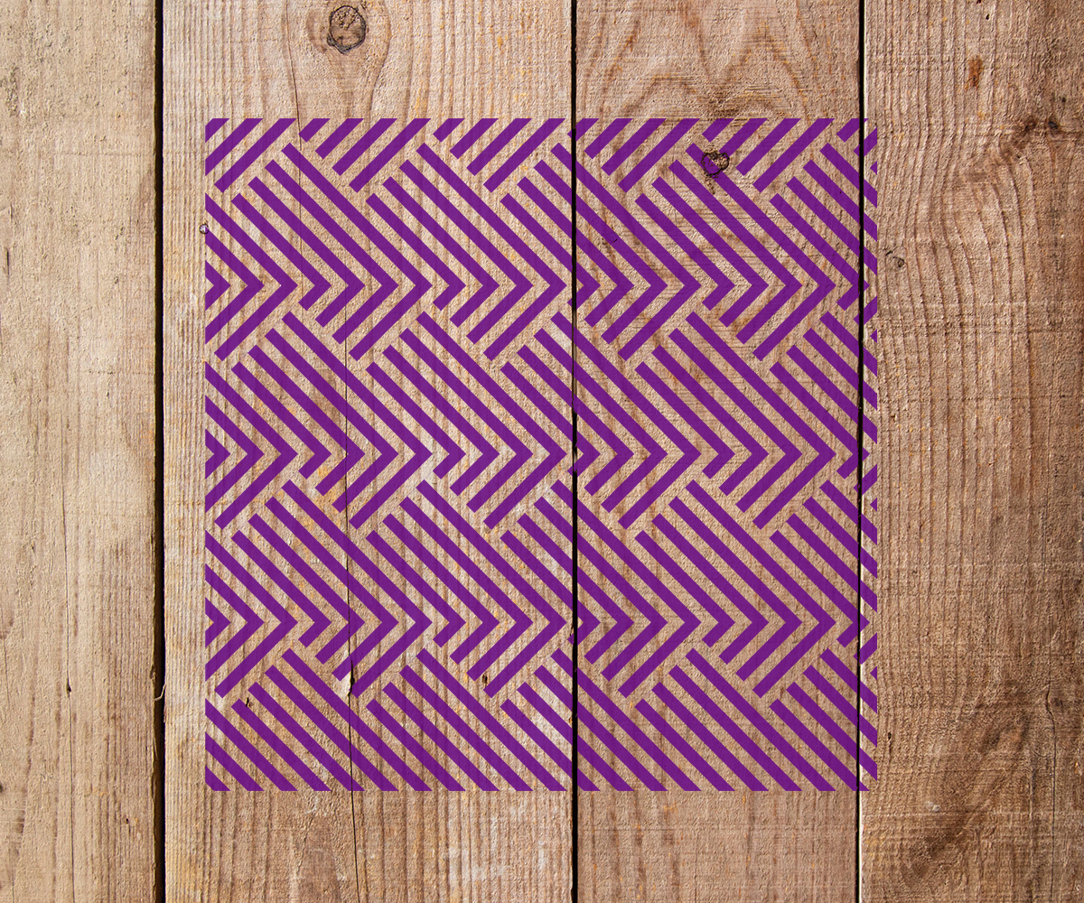 Geometric Shape Stencil - Art and Wall Stencil - Stencil Giant