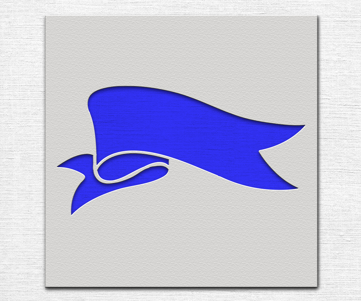 Banner Stencil - Art and Wall Stencil - Stencil Giant