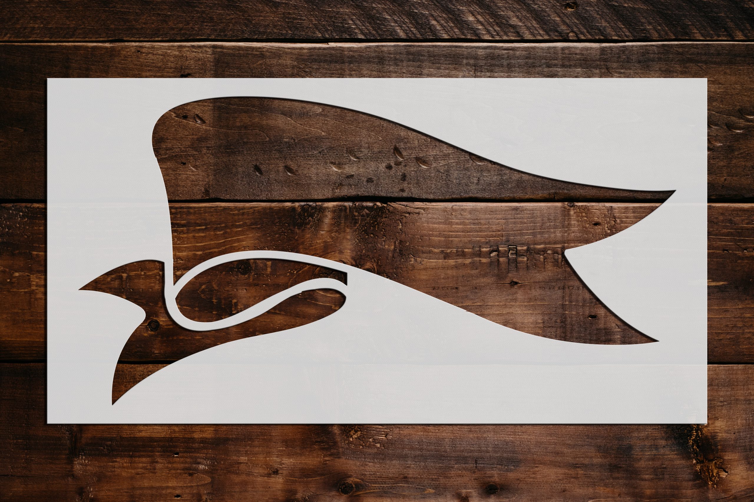 Banner Stencil - Art and Wall Stencil - Stencil Giant