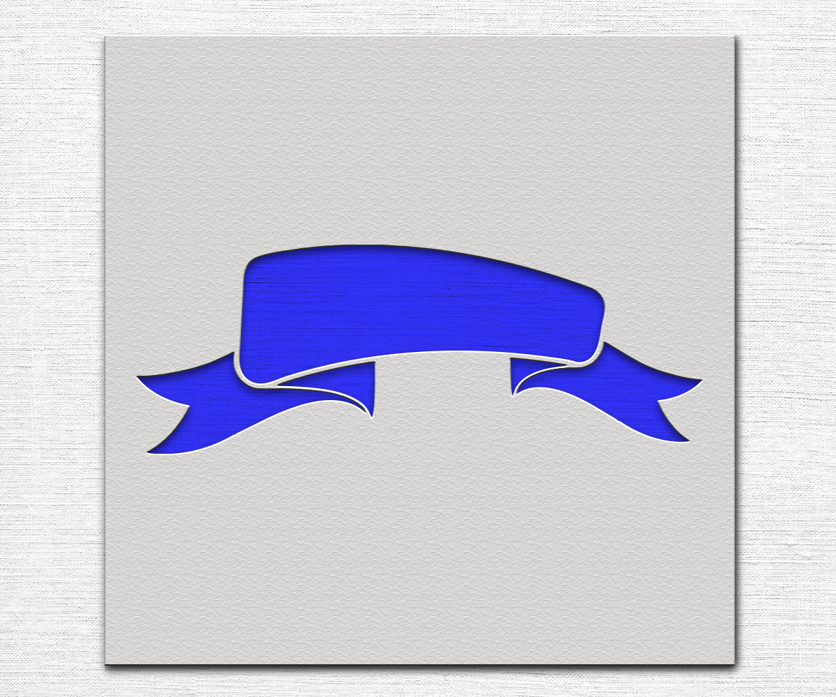 Banner Stencil - Art and Wall Stencil - Stencil Giant