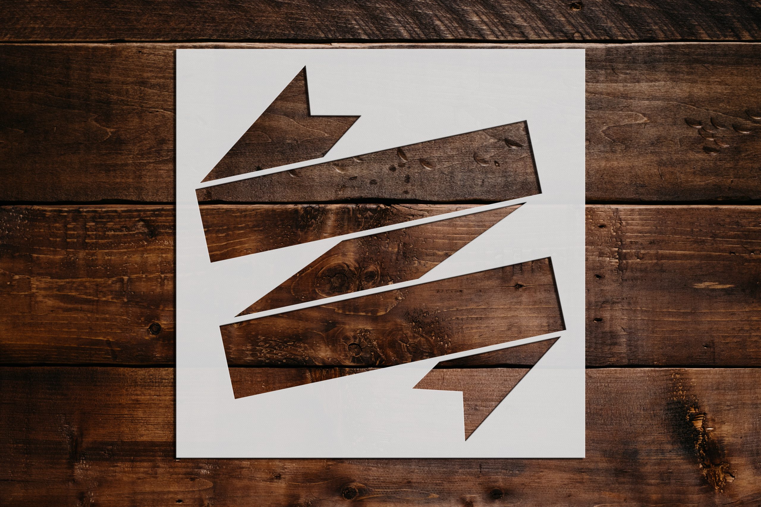 Banner Stencil - Art and Wall Stencil - Stencil Giant