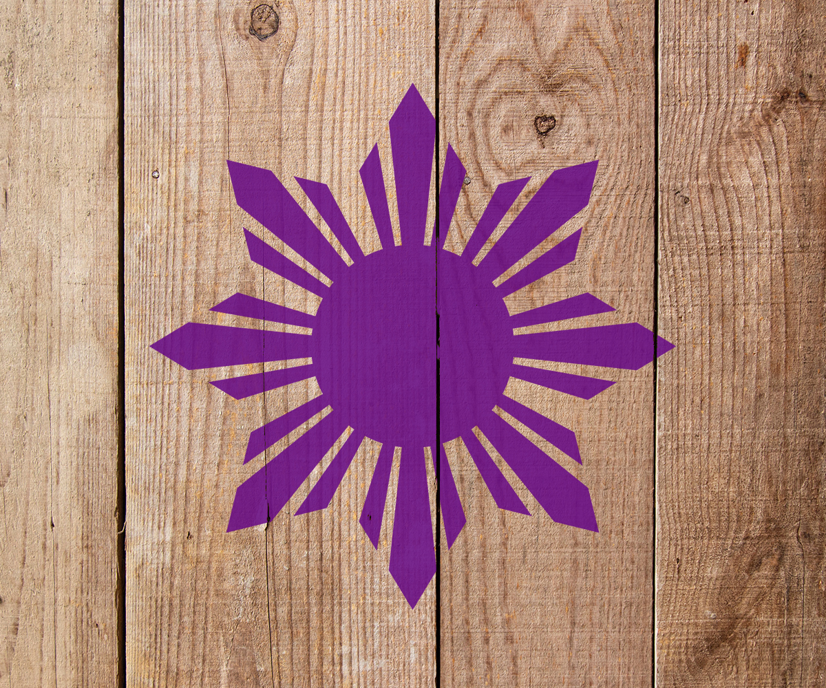 Sun Stencil - Art and Wall Stencil - Stencil Giant
