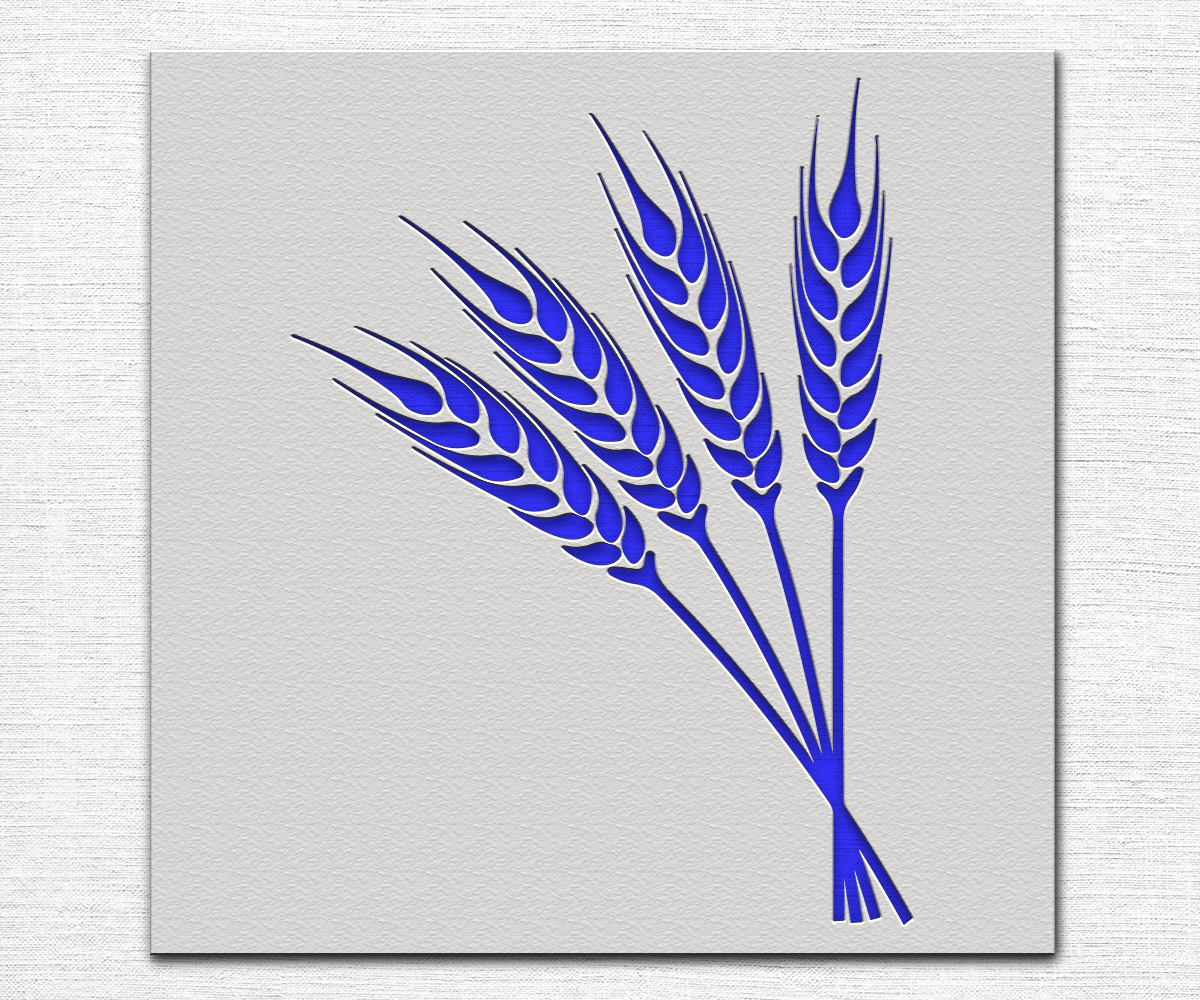 Wheat Stencil - Art and Wall Stencil - Stencil Giant