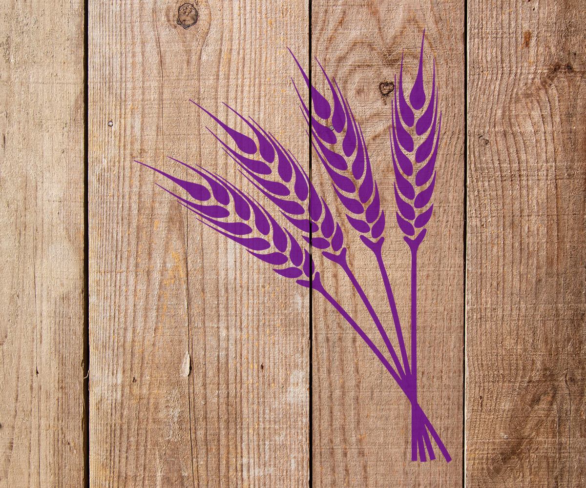 Wheat Stencil - Art and Wall Stencil - Stencil Giant