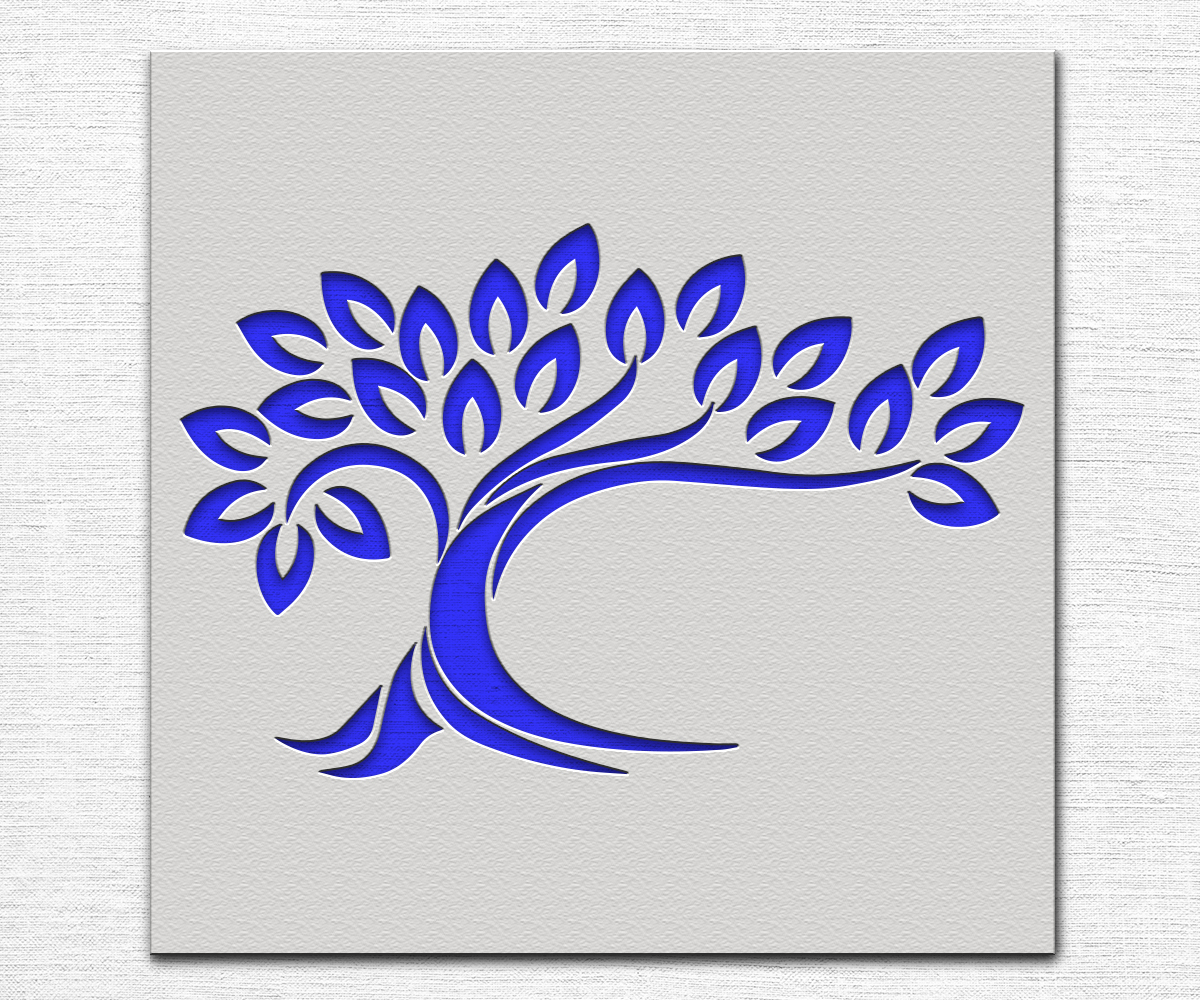 Tree Stencil - Art and Wall Stencil - Stencil Giant