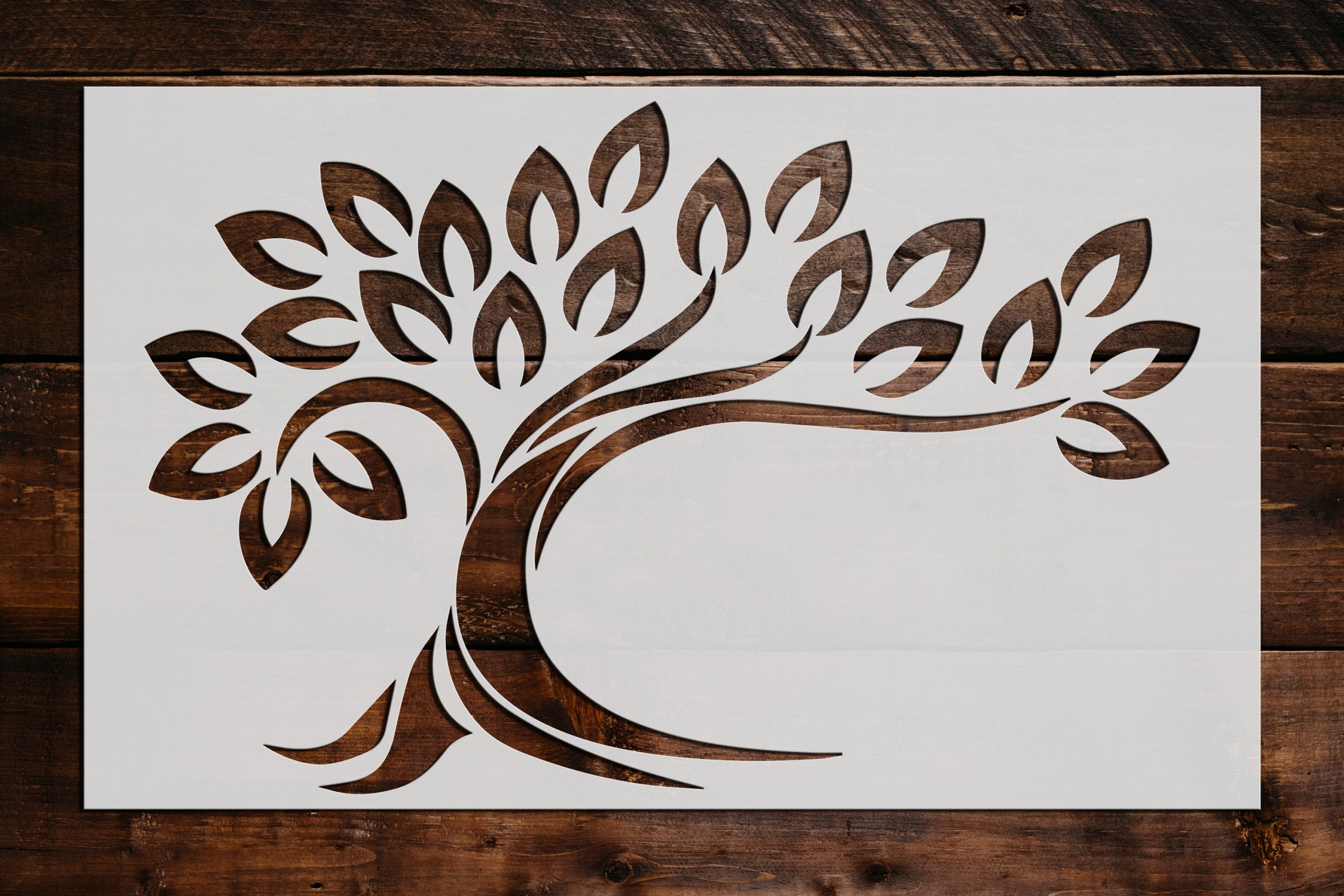 Tree Stencil - Art and Wall Stencil - Stencil Giant