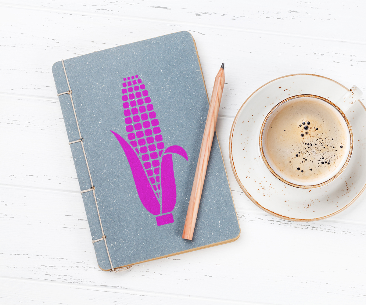 Corn on the Cob Stencil - Art and Wall Stencil - Stencil Giant