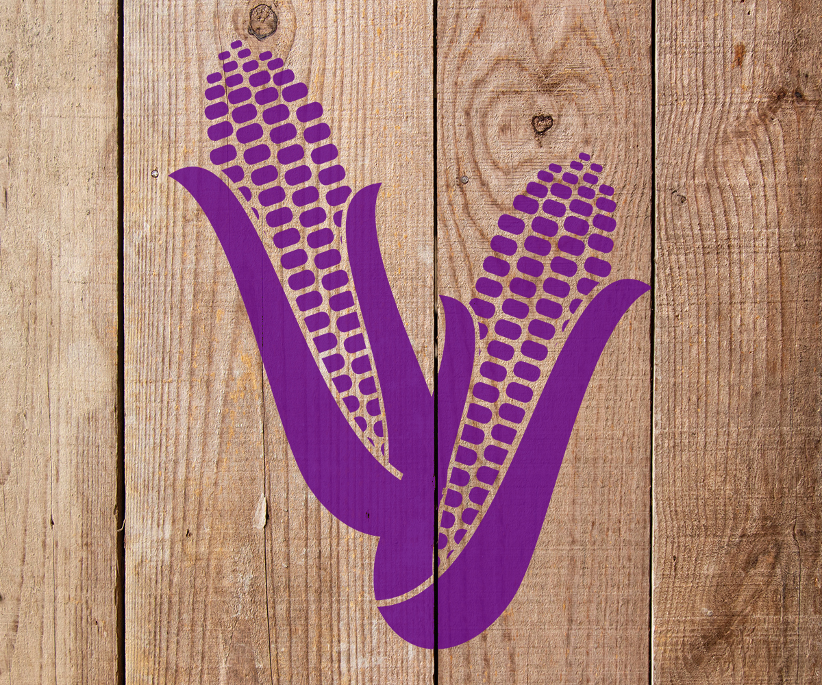 Corn on the Cob Stencil - Art and Wall Stencil - Stencil Giant