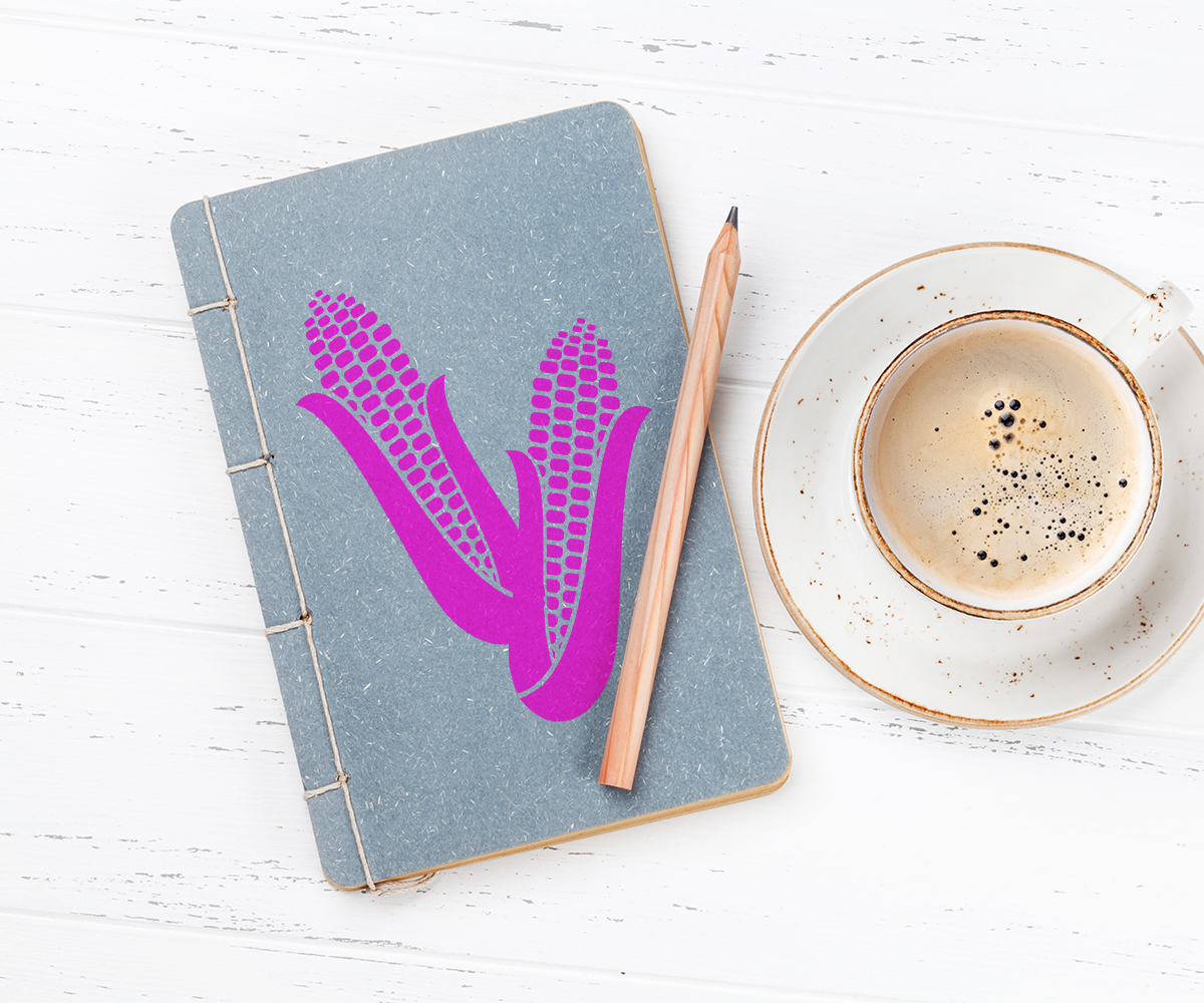 Corn on the Cob Stencil - Art and Wall Stencil - Stencil Giant