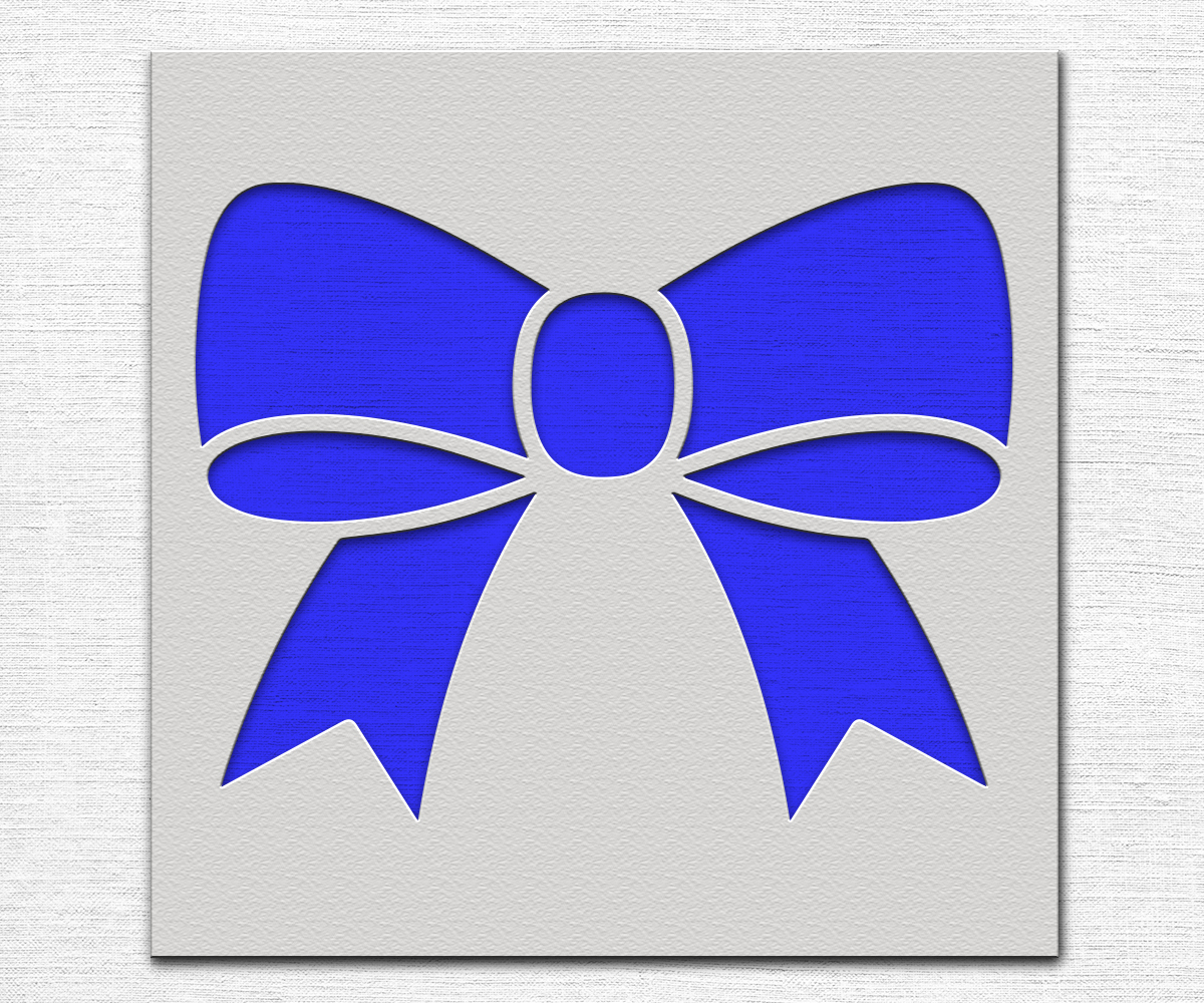 Bow Stencil - Art and Wall Stencil - Stencil Giant