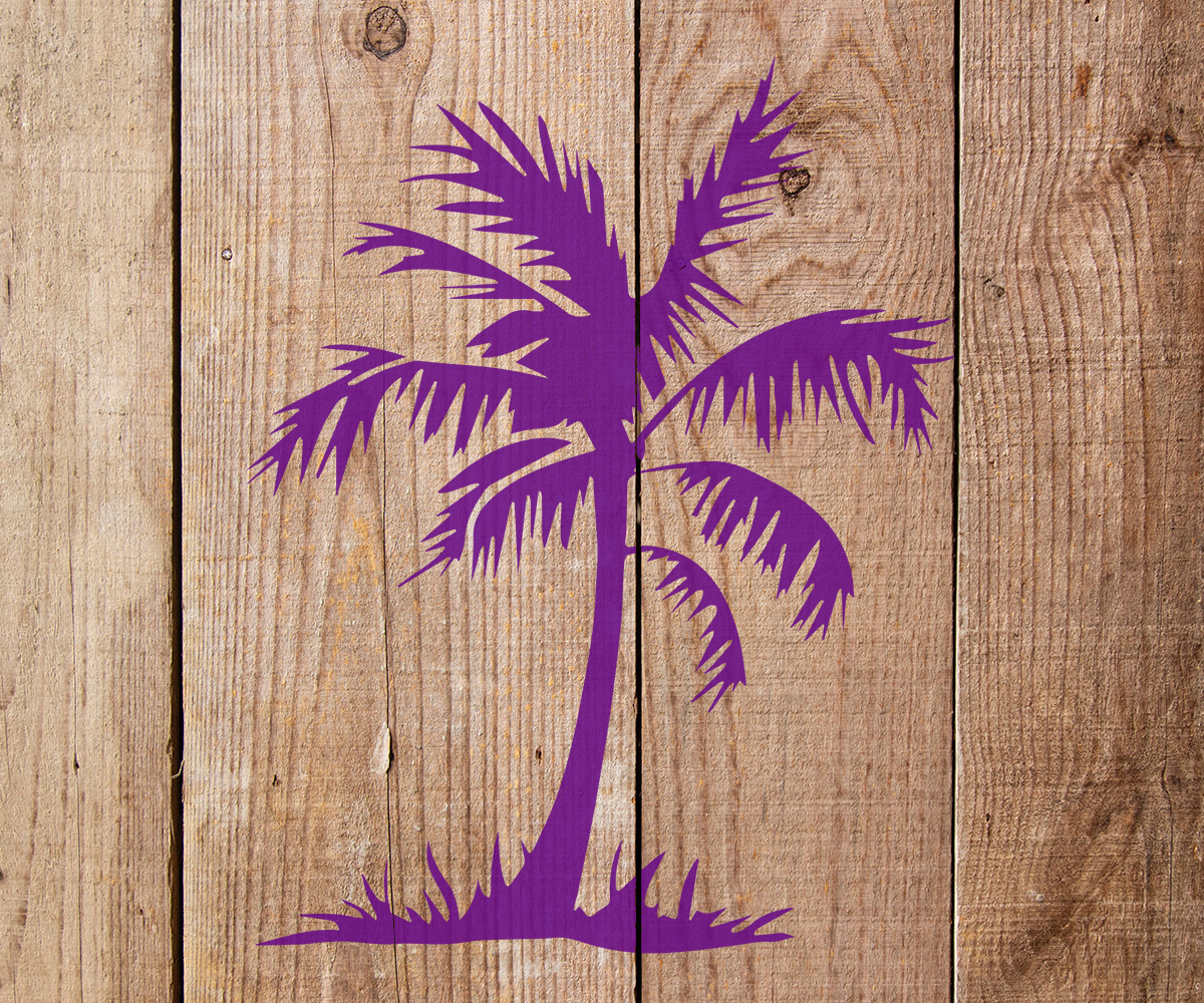 Palm Tree Stencil - Art and Wall Stencil - Stencil Giant