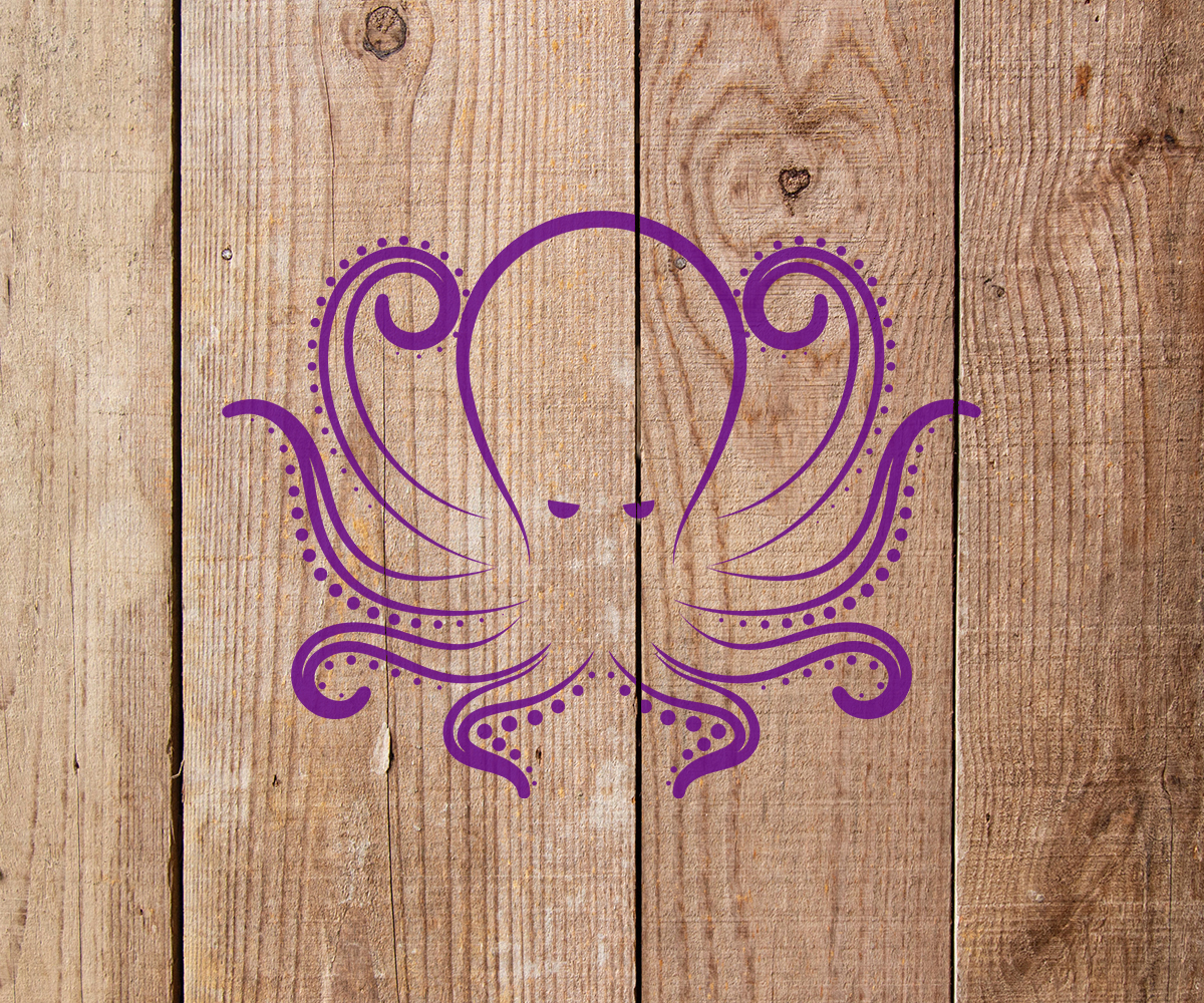 Octopus Stencil - Art and Wall Stencil - Stencil Giant
