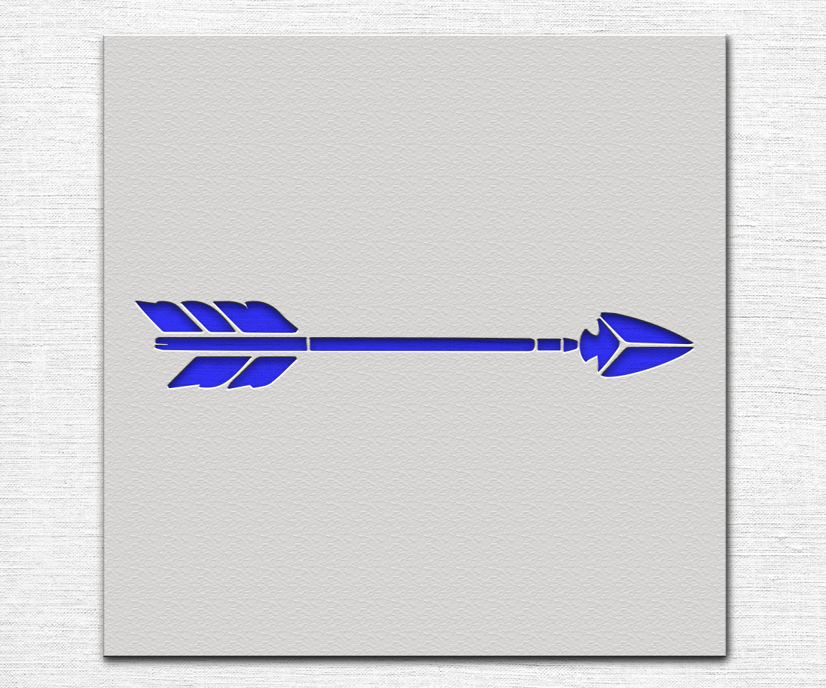 Arrow Stencil - Art and Wall Stencil - Stencil Giant