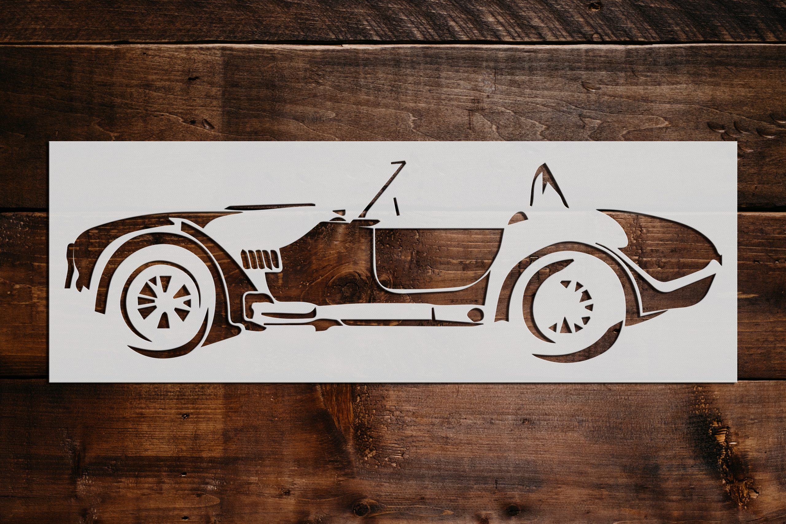 Sports Car Stencil - Art and Wall Stencil - Stencil Giant