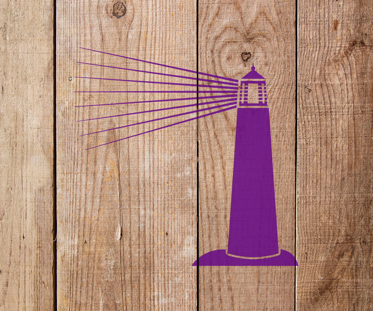Lighthouse Stencil - Art and Wall Stencil - Stencil Giant