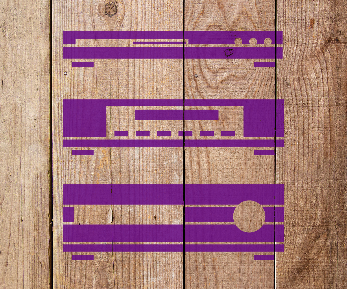 Electronic Equipment Stencil - Art and Wall Stencil - Stencil Giant