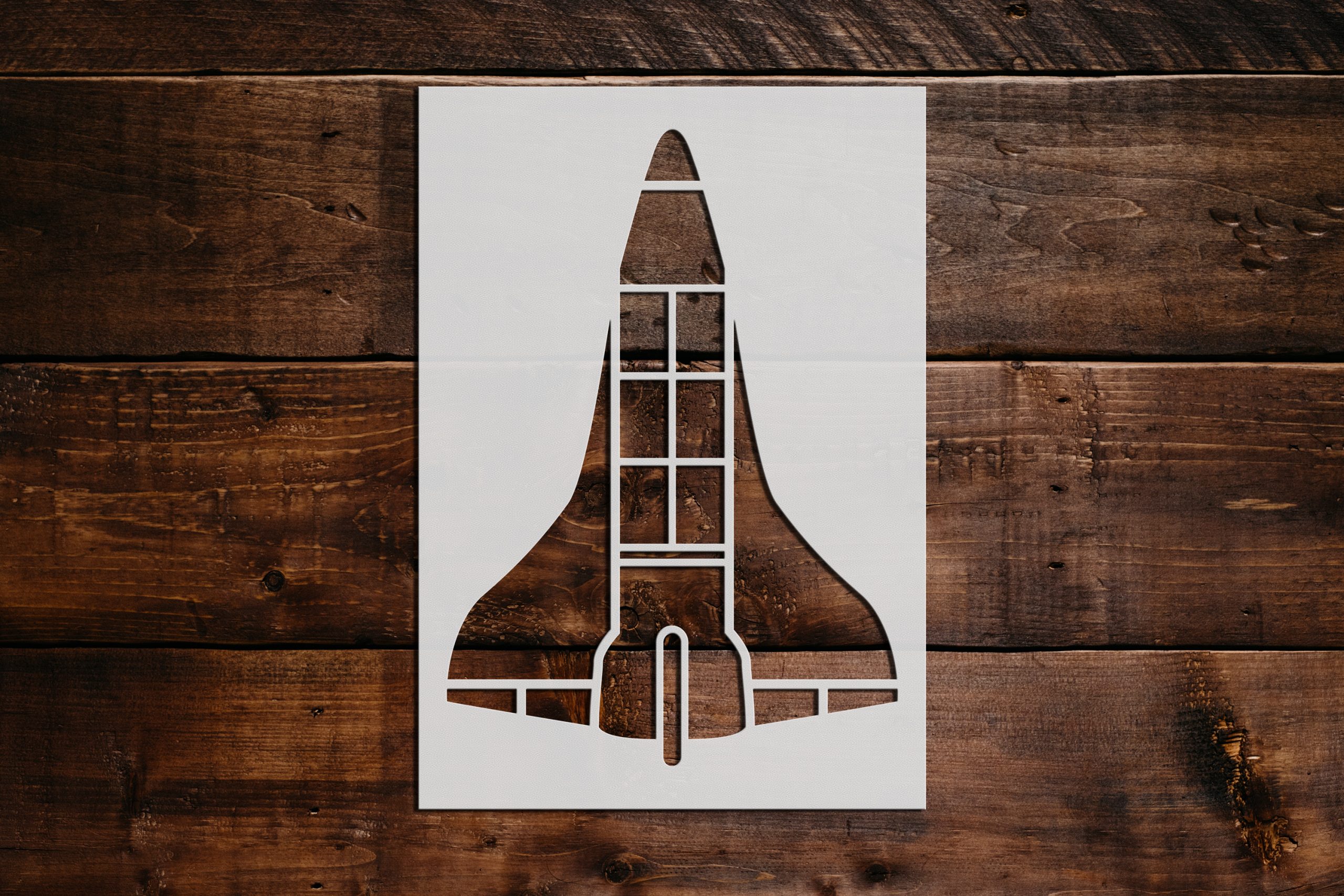 Space Shuttle Stencil - Art and Wall Stencil - Stencil Giant