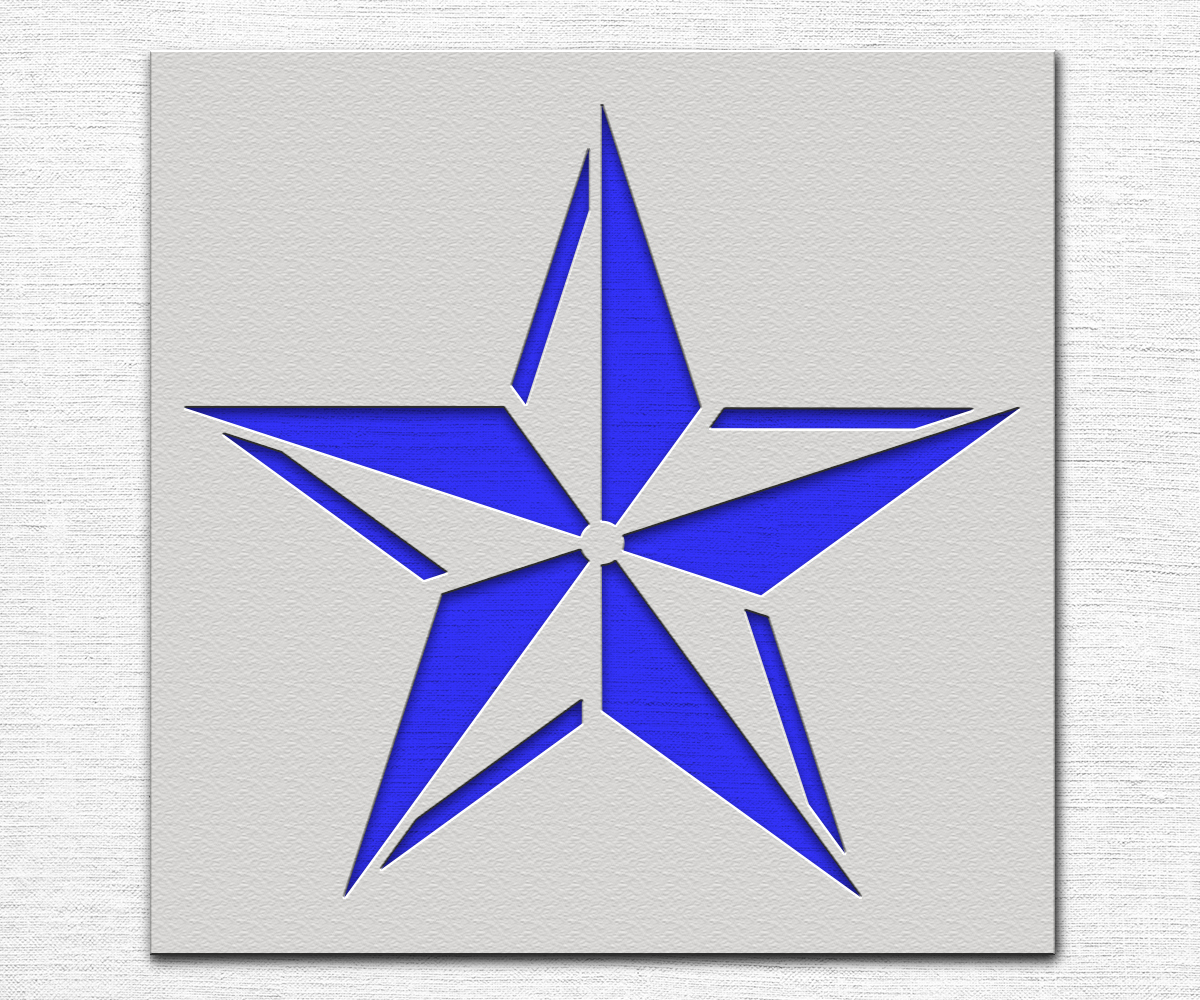 Star Stencil - Art and Wall Stencil - Stencil Giant