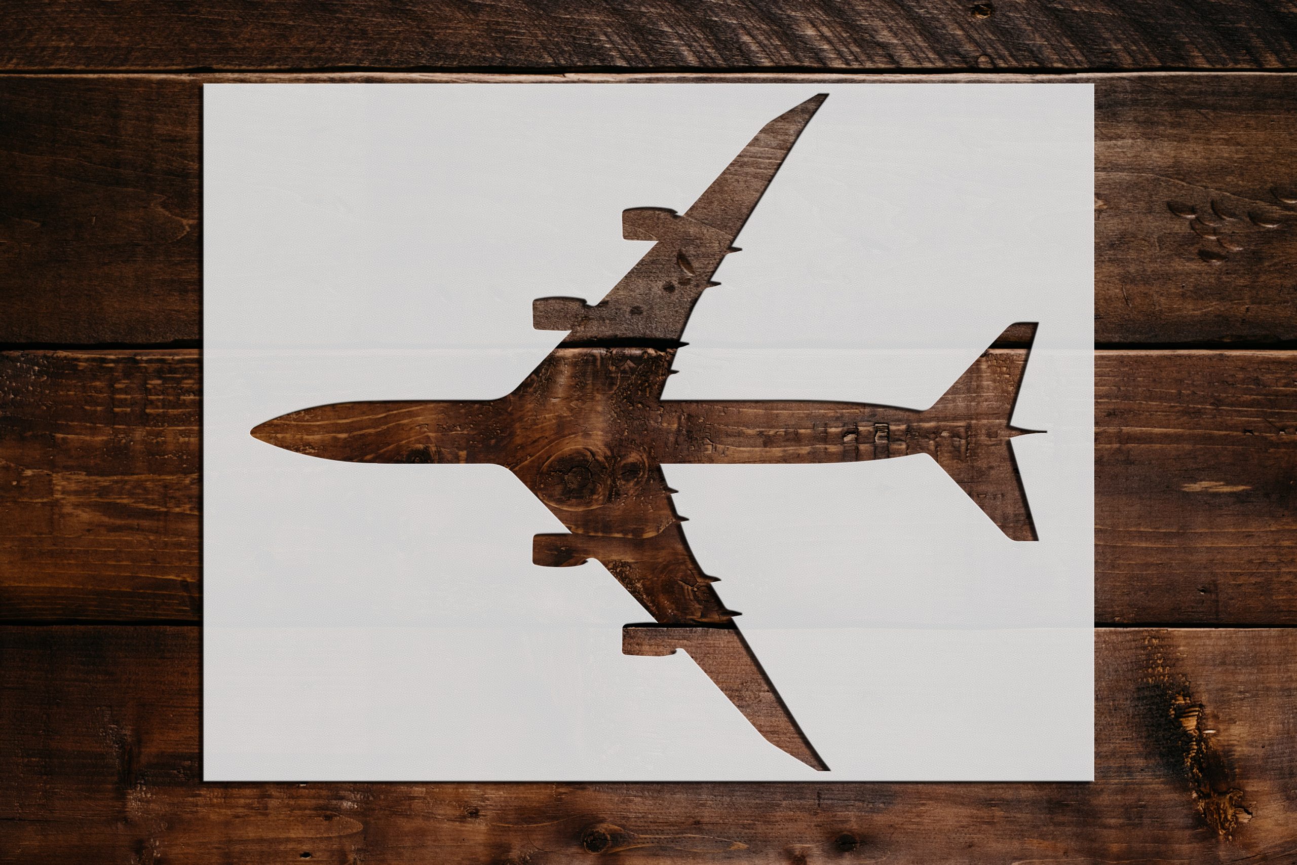 Airplane Stencil - Art and Wall Stencil - Stencil Giant