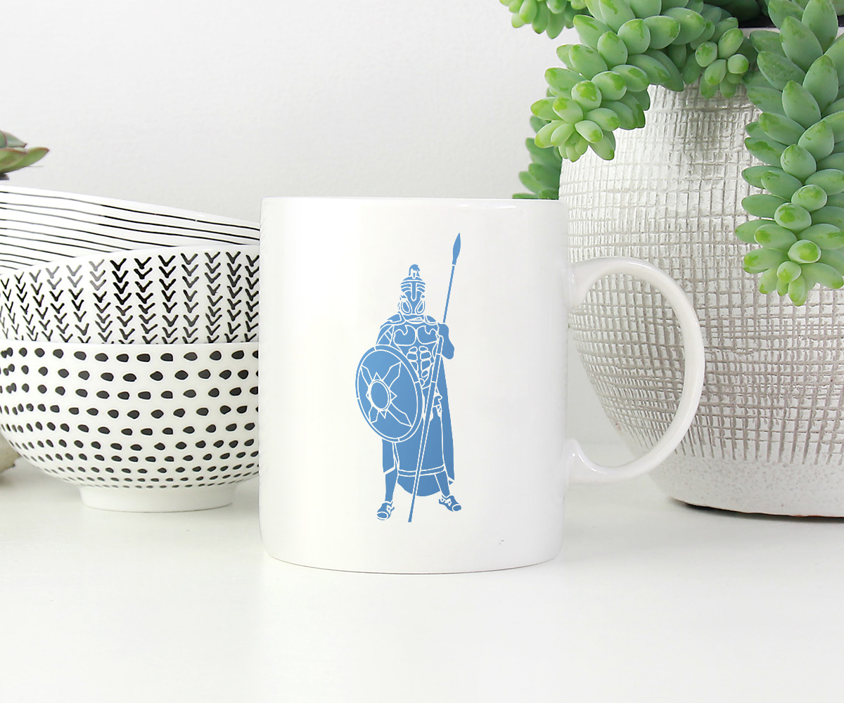 Roman Soldier Stencil - Art and Wall Stencil - Stencil Giant