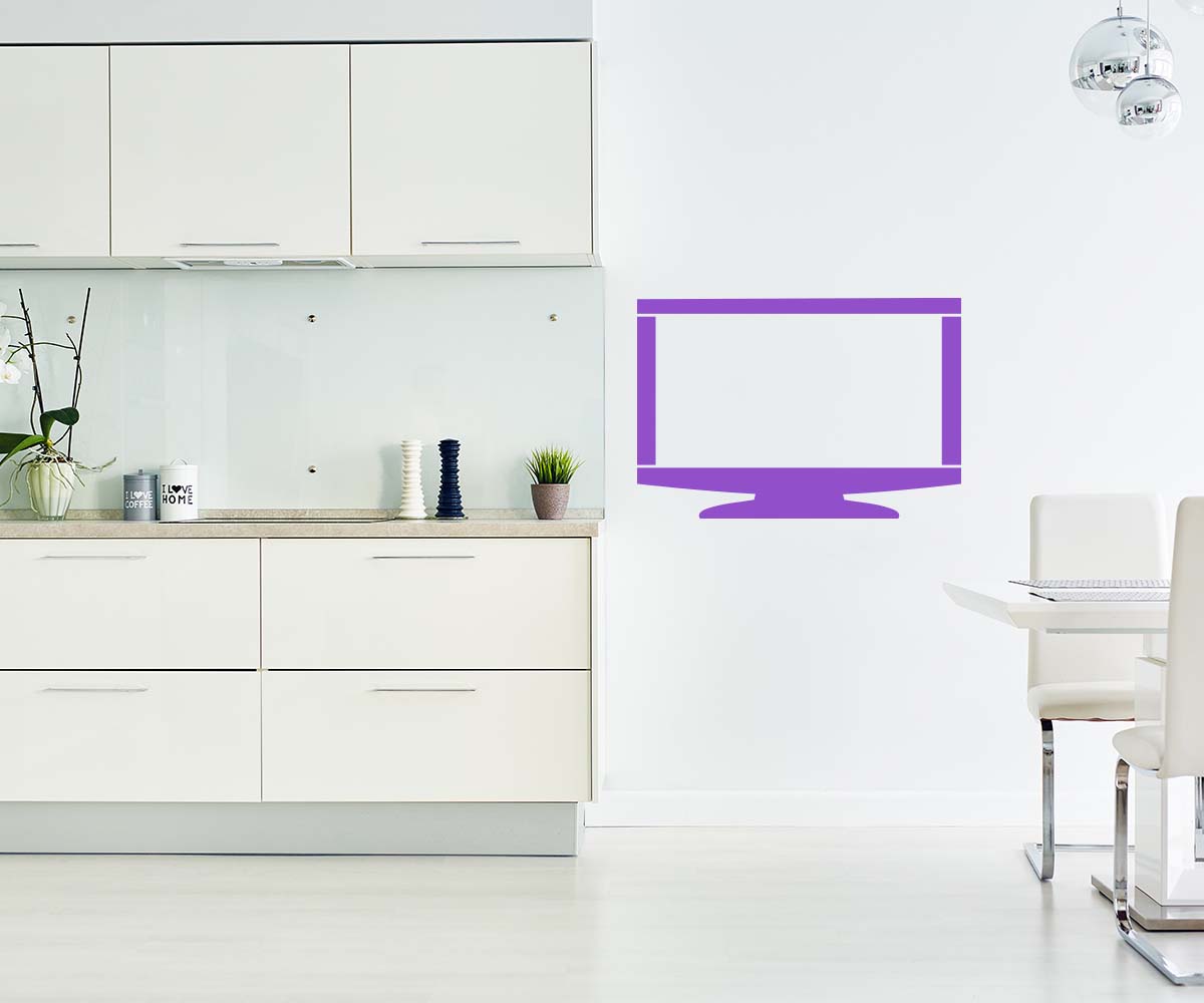 Computer Screen Stencil - Art and Wall Stencil - Stencil Giant