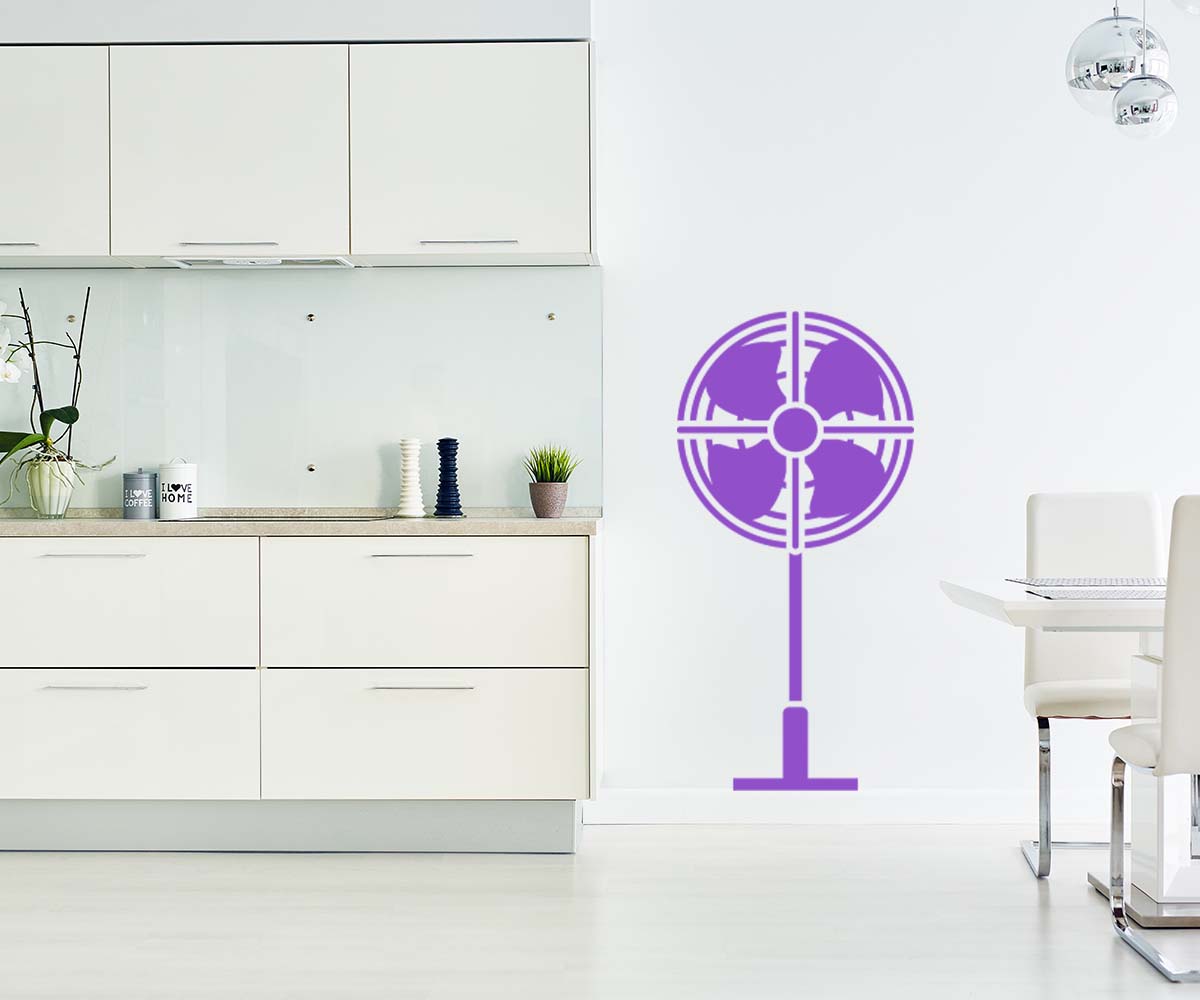 Tall Fan Stencil - Art and Wall Stencil - Stencil Giant